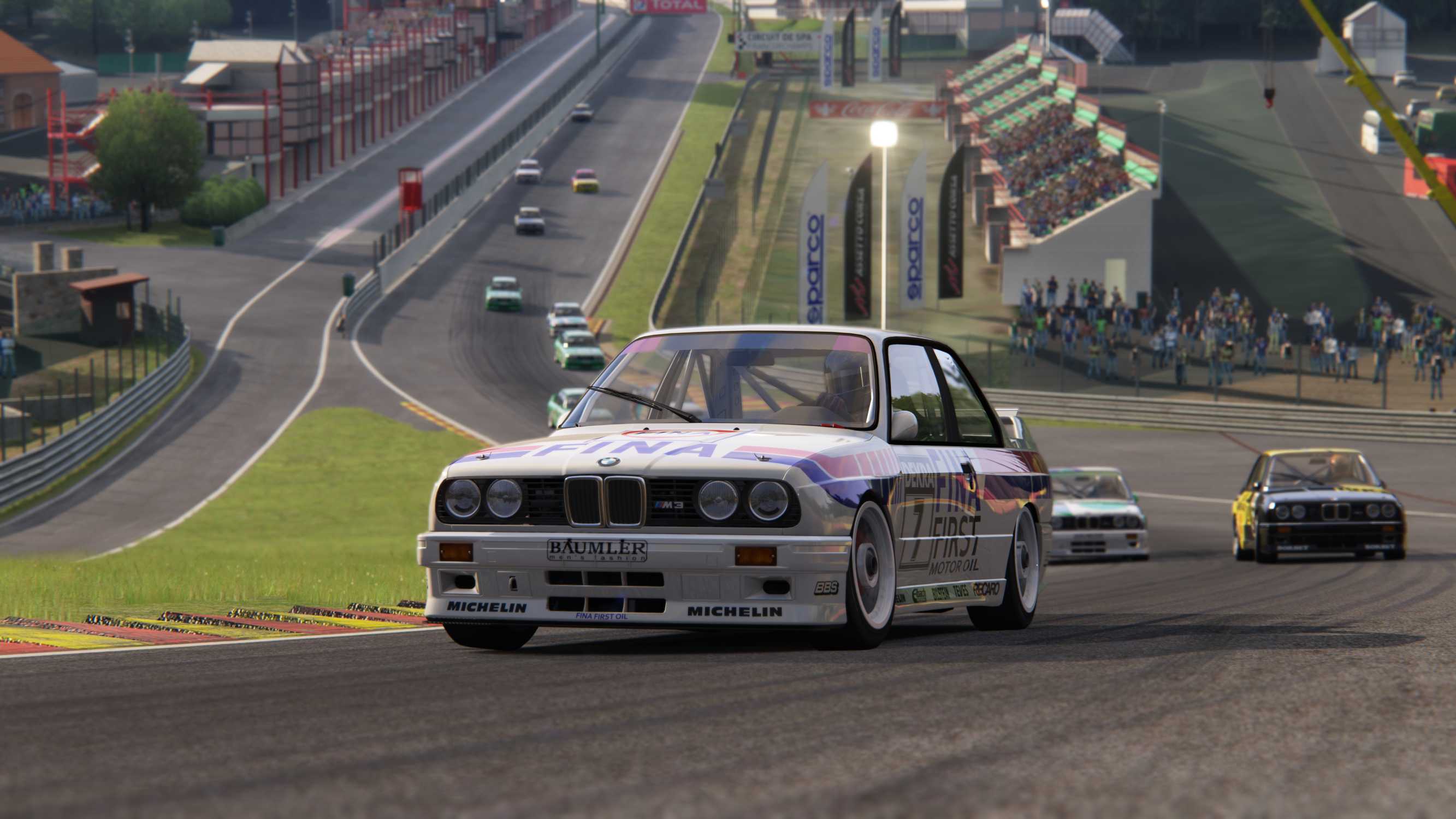 BMW Group main partner of Romanian Racing League. BMW M3 E30 DTM main ...