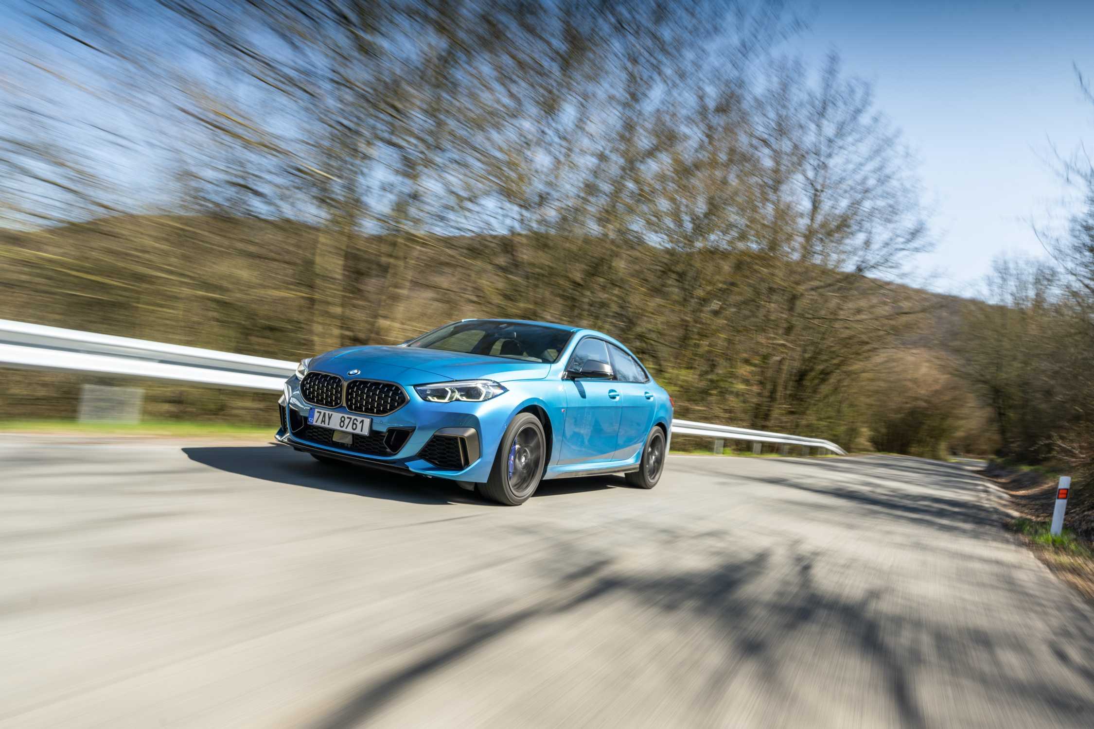 BMW M235i xDrive Gran Coupé. Czech on location pictures (04/2020).