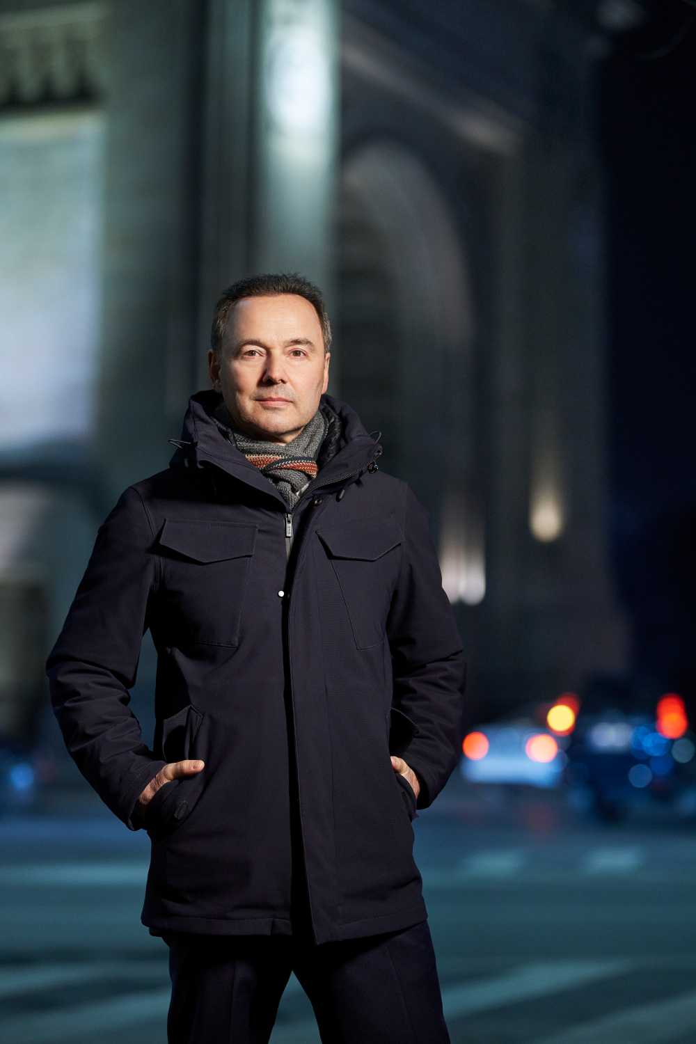 Dr. Josef Reiter, Managing Director BMW Group Romania, presenting the ...