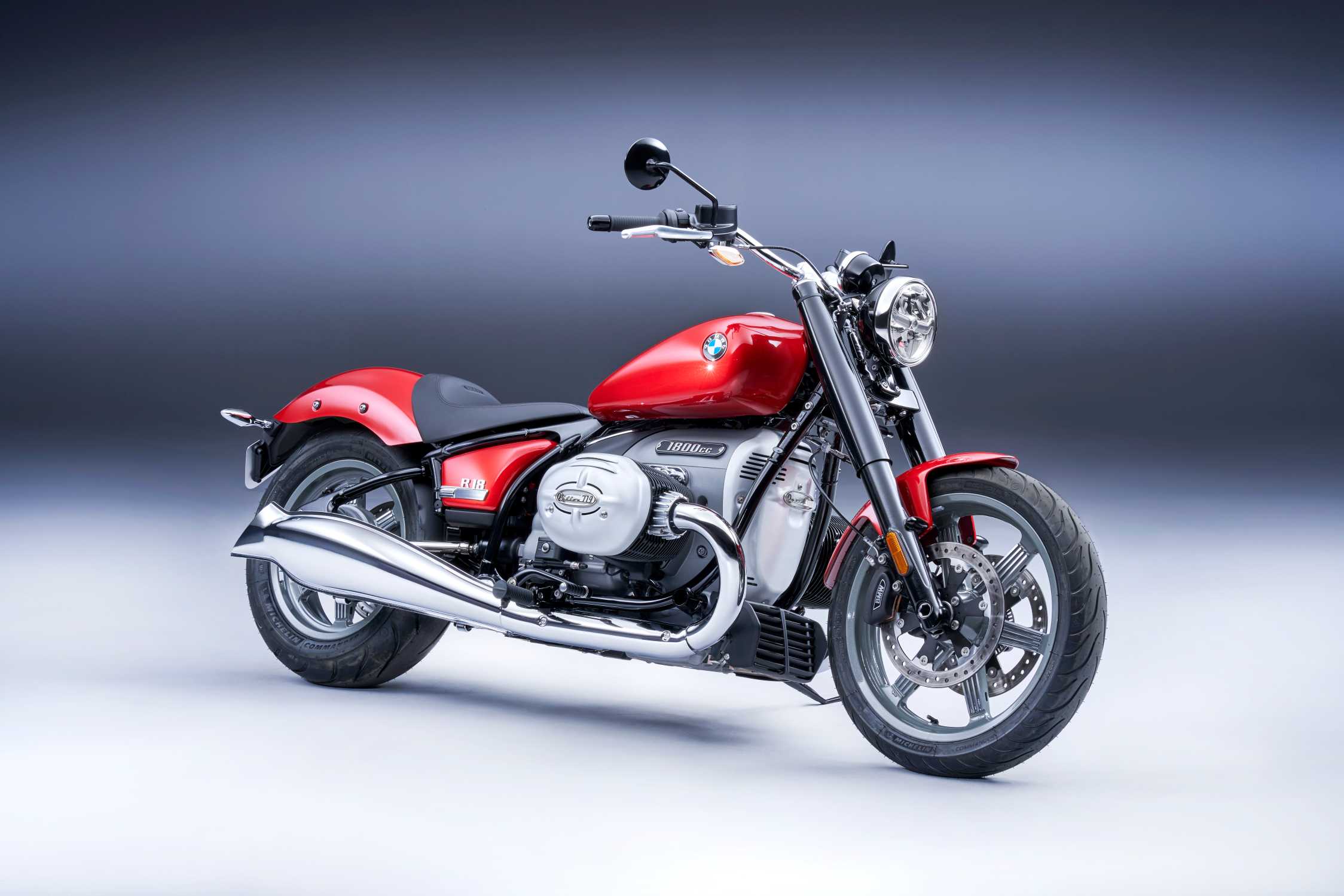 BMW R 18 in Mars Red metallic. (07/2021)