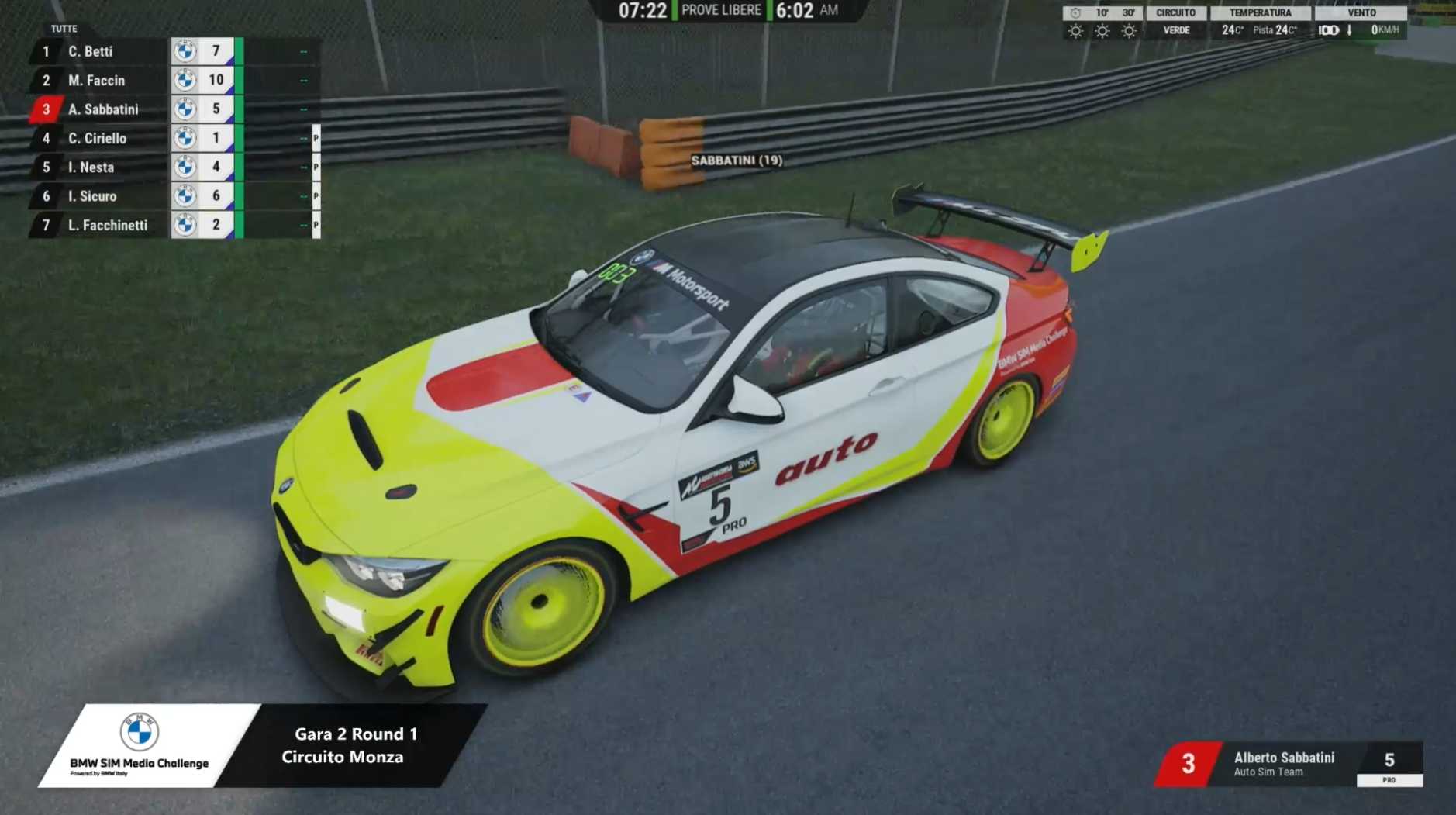 BMW SIM Media Challenge 2021 (06/2021)