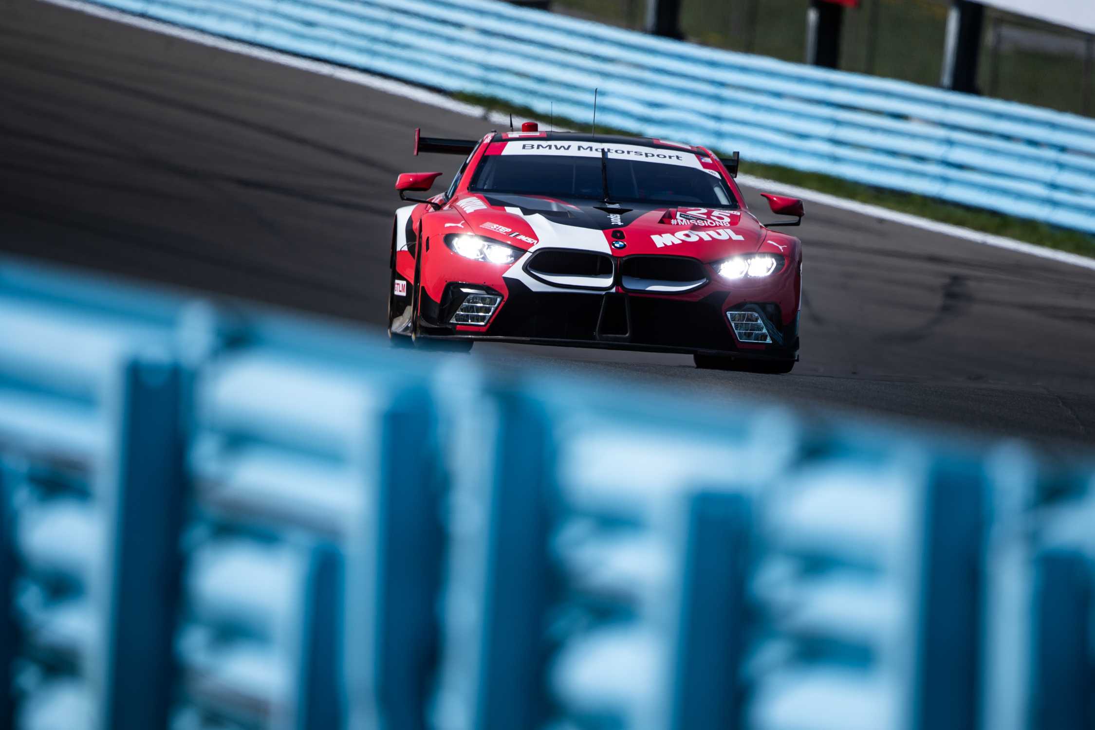 BMW Team RLL M8 GTE No 25 IMSA Six Hours of the Glen Qualifying July 2021