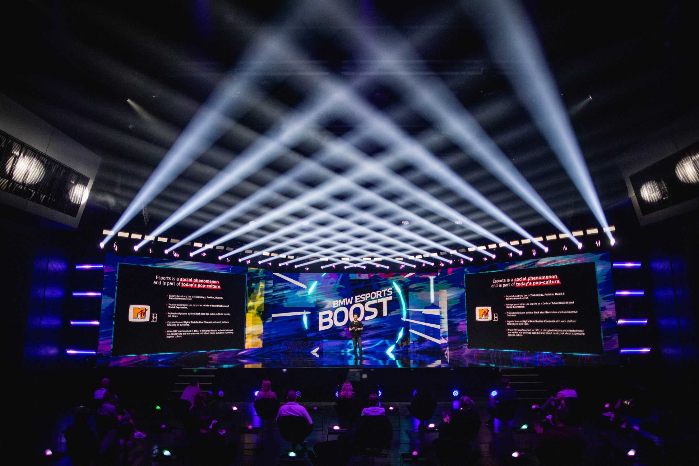 Munich (GER), 28th June 2021. BMW Esports Boost, BMW Welt, gaming, show ...