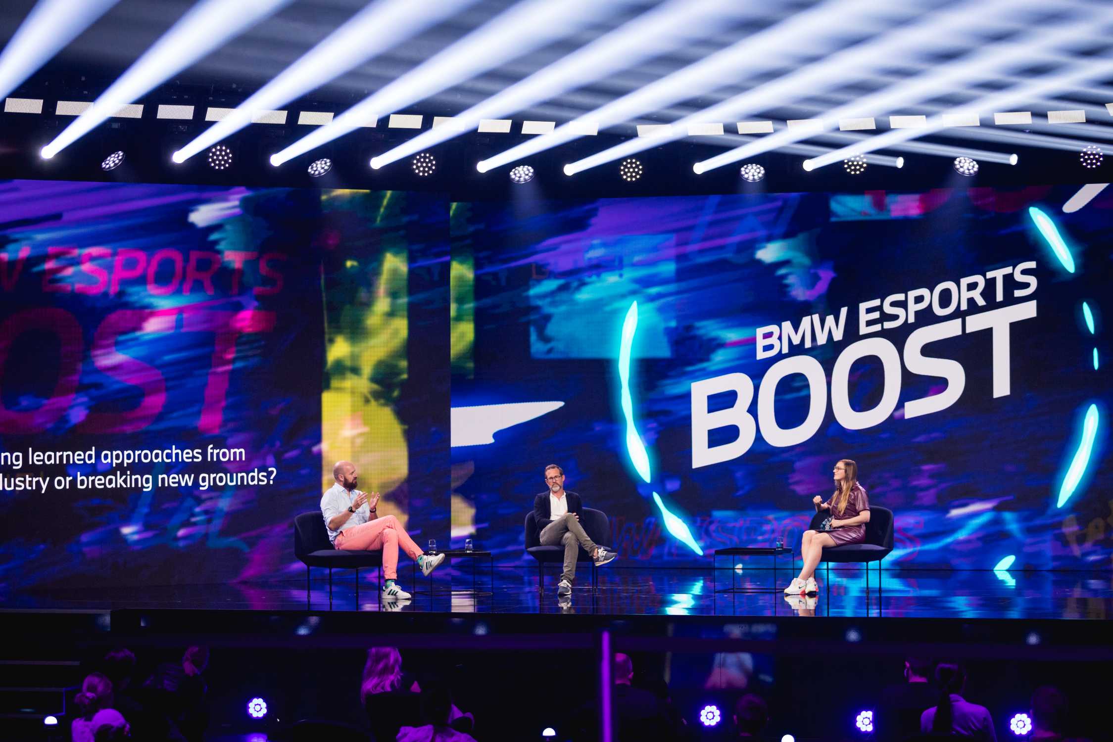 Munich (GER), 28th June 2021. BMW Esports Boost, BMW Welt, gaming, show ...