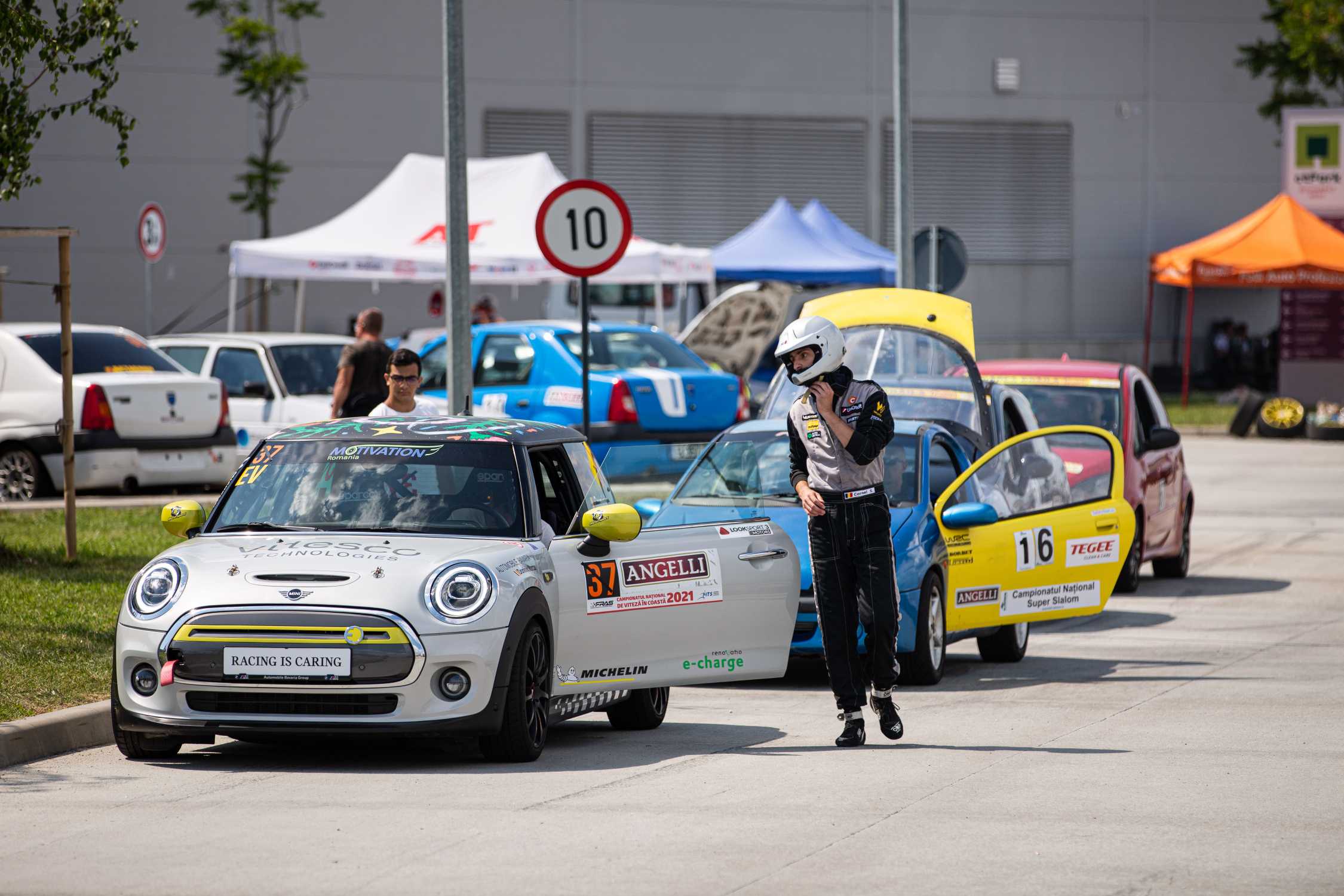 Vitesco Technologies MINI Electric Racing, Romanian Super Slalom 4th ...