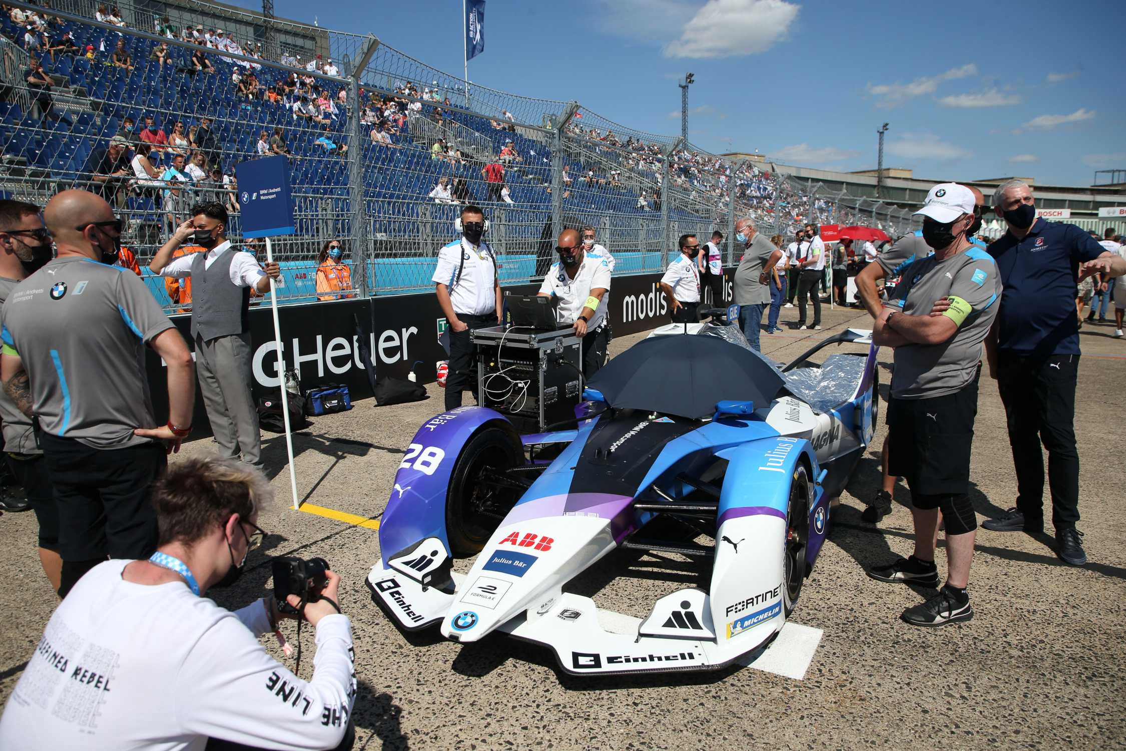 Berlin (GER), 12th- 15th August 2021. ABB FIA Formula E World Championship, Season 7, Berlin E ...