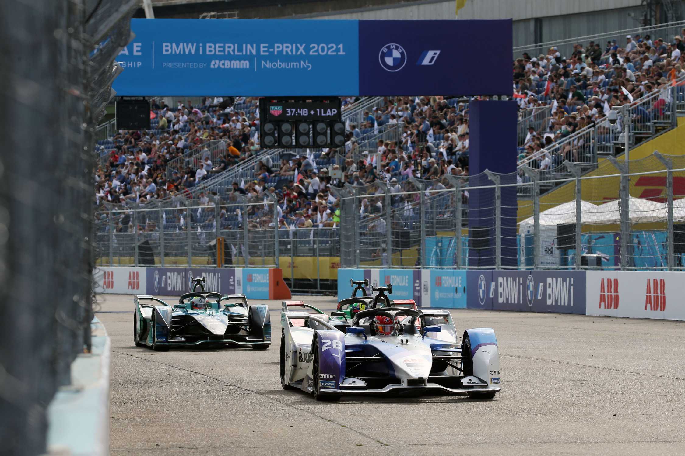Berlin (GER), 12th- 15th August 2021. ABB FIA Formula E World Championship, Season 7, Berlin E ...