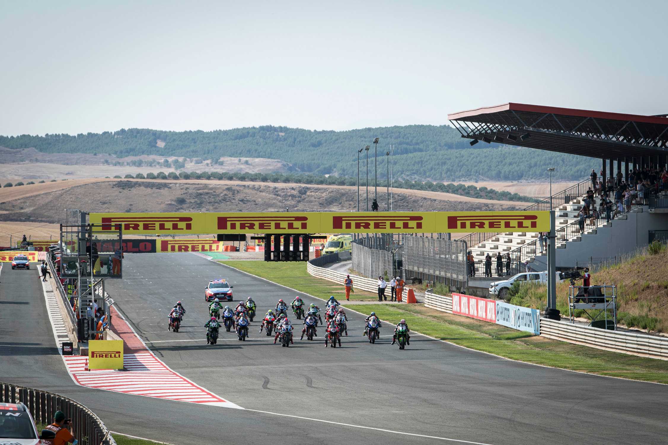 Navarra (SPA), 22nd August 2021. FIM Superbike World Championship ...
