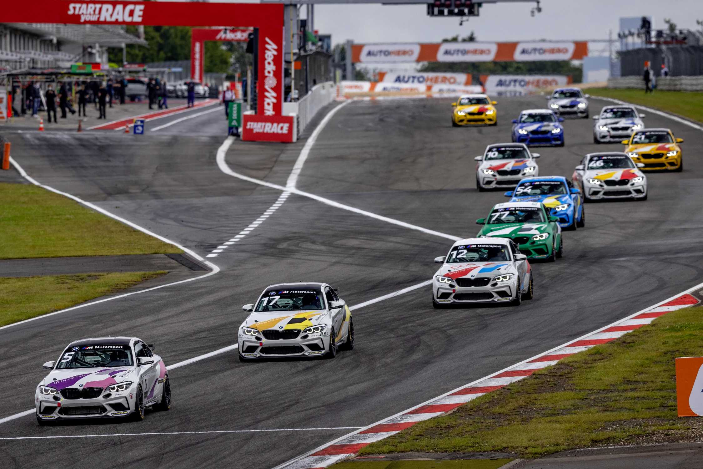 Nürburgring (GER), 20th to 22nd August 2021. BMW M Motorsport, BMW M2 ...