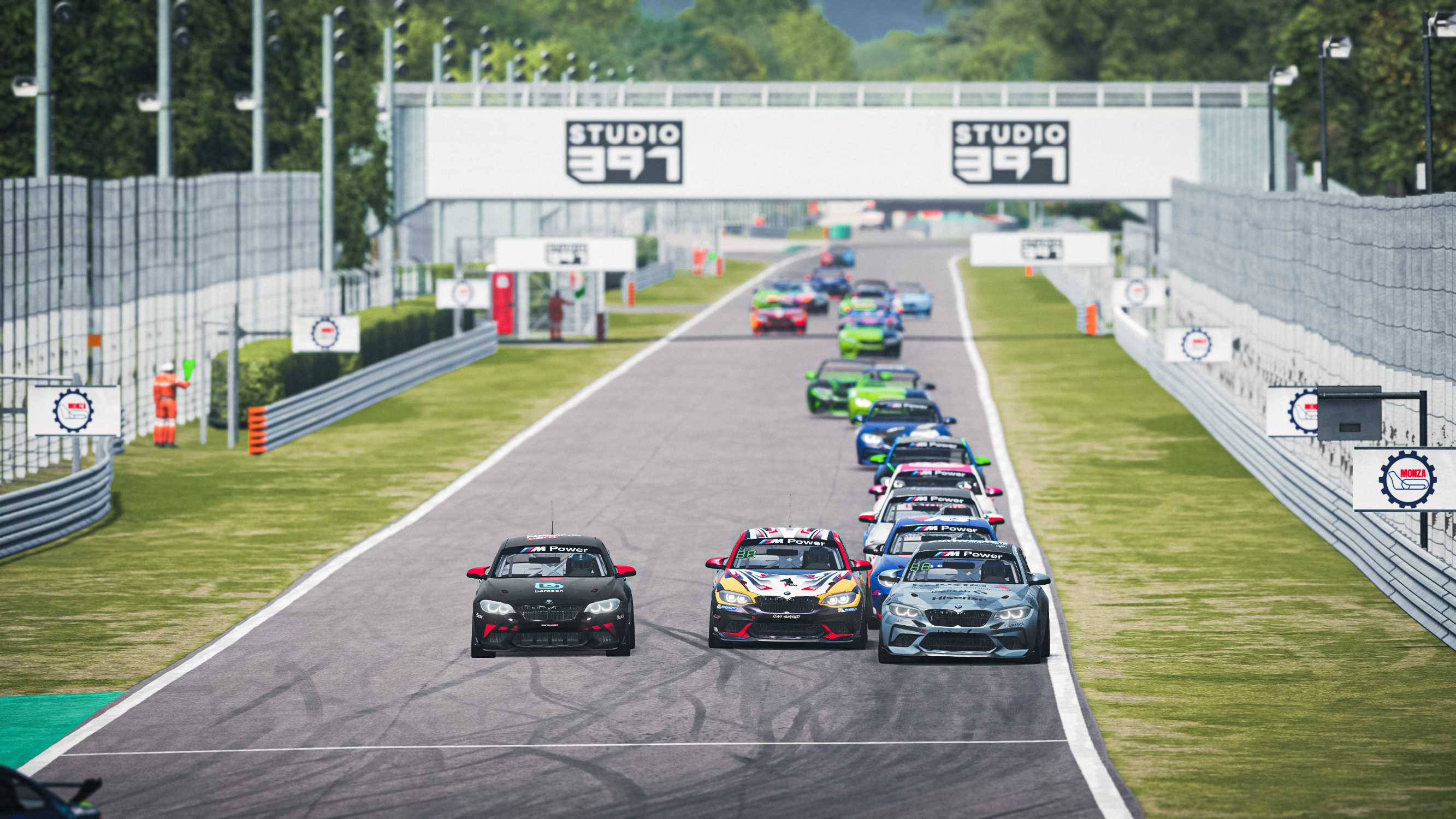 Munich (GER), 1st September 2021. BMW SIM Racing, BMW SIM M2 CS Racing ...