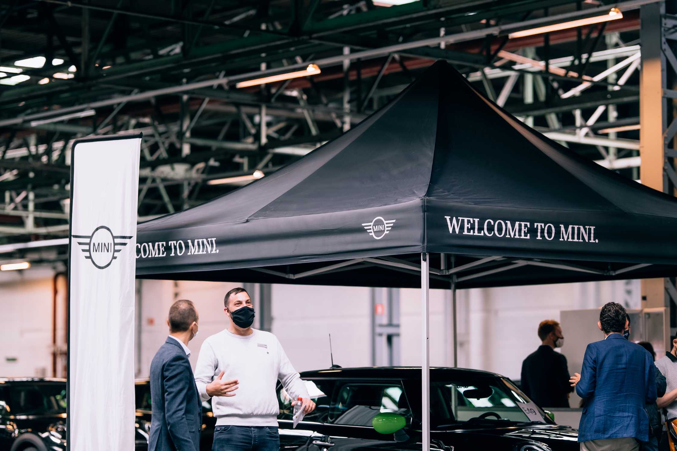 Largest delivery of electric MINIs in Europe (09/2021)