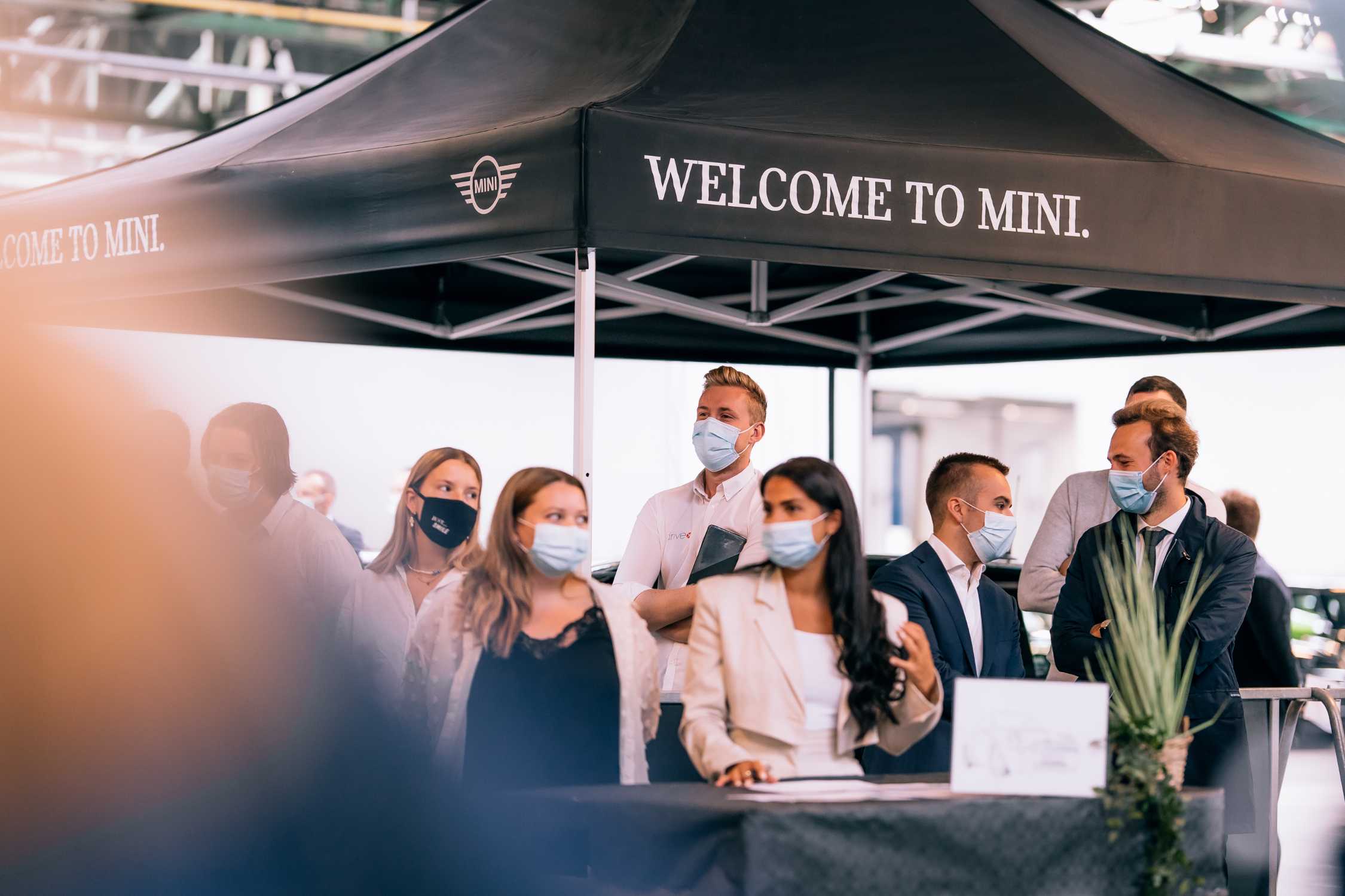 Largest delivery of electric MINIs in Europe (09/2021)