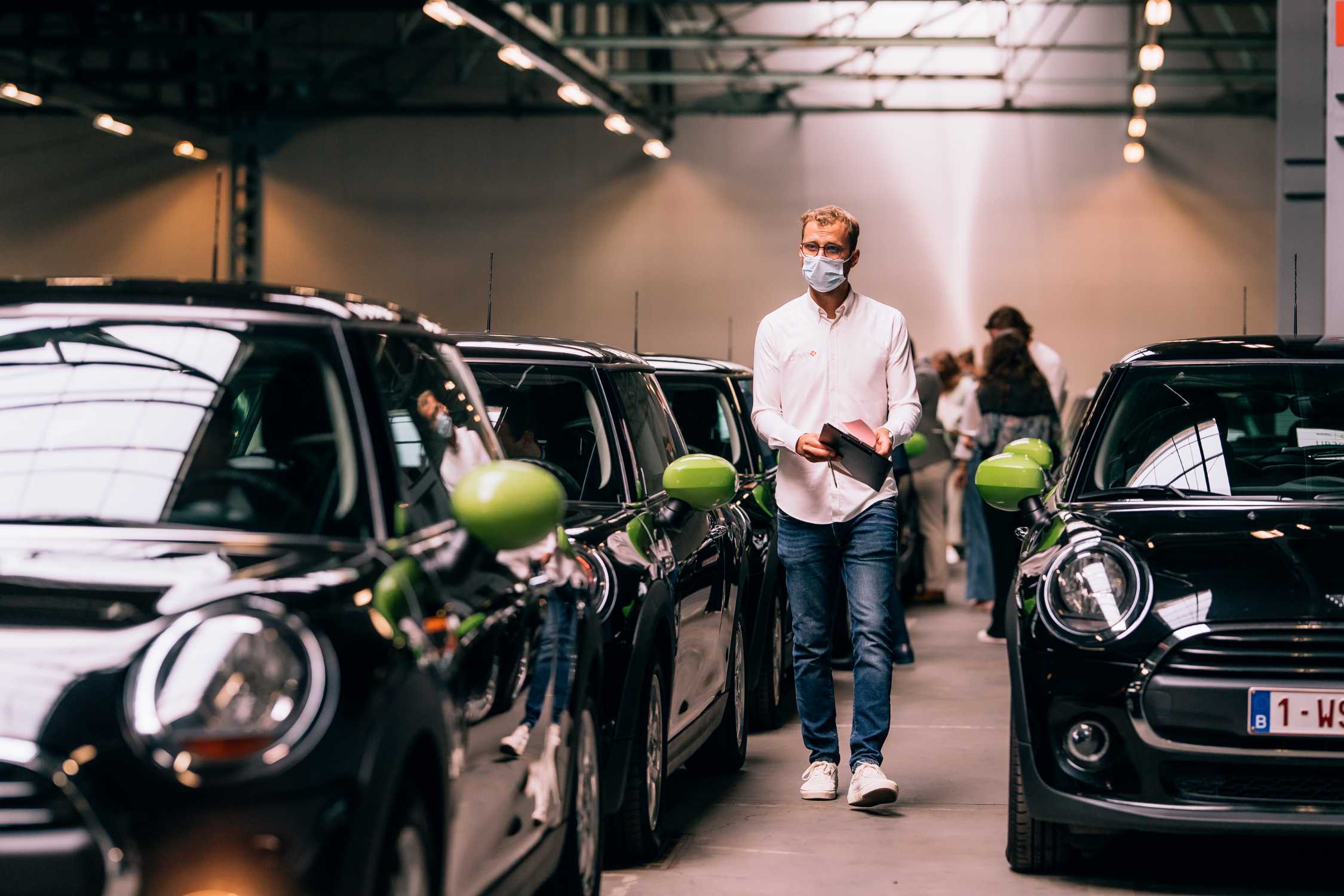 Largest delivery of electric MINIs in Europe (09/2021)