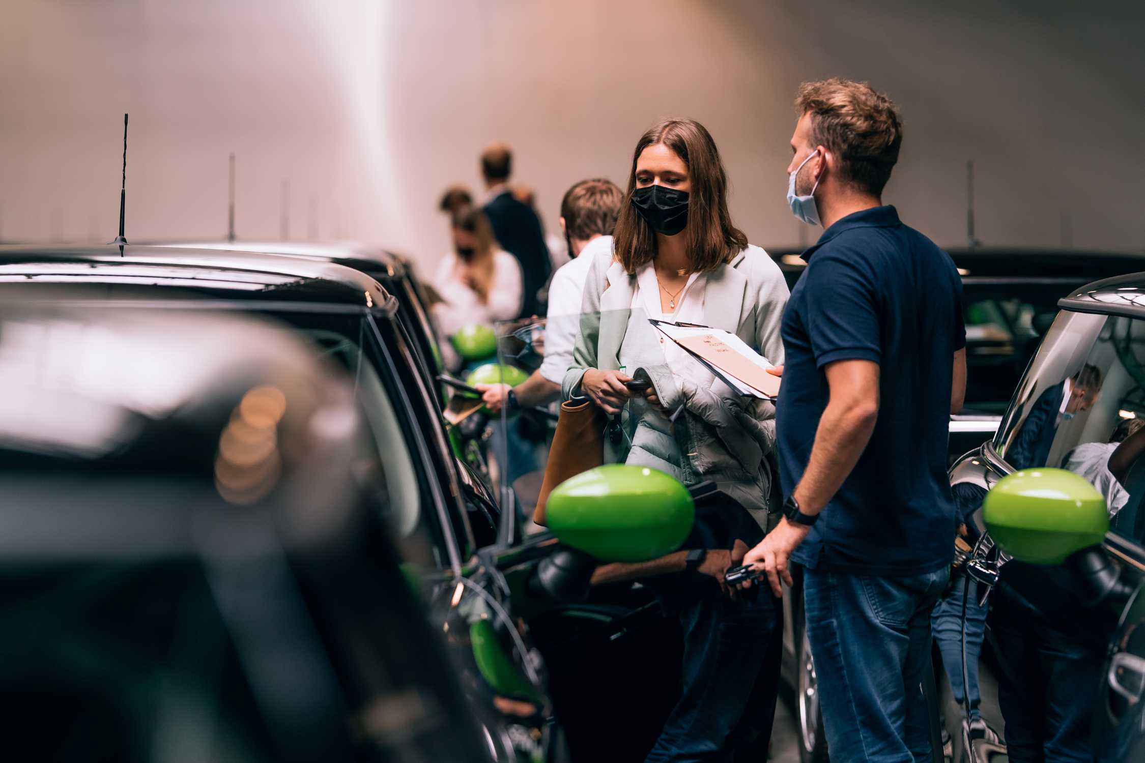 Largest delivery of electric MINIs in Europe (09/2021)