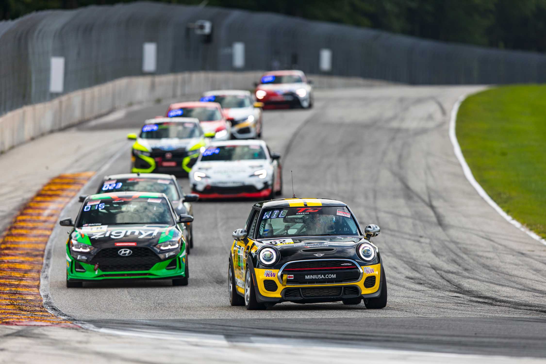 MINI John Cooper Works Team Lands Podium Finish at Road America.