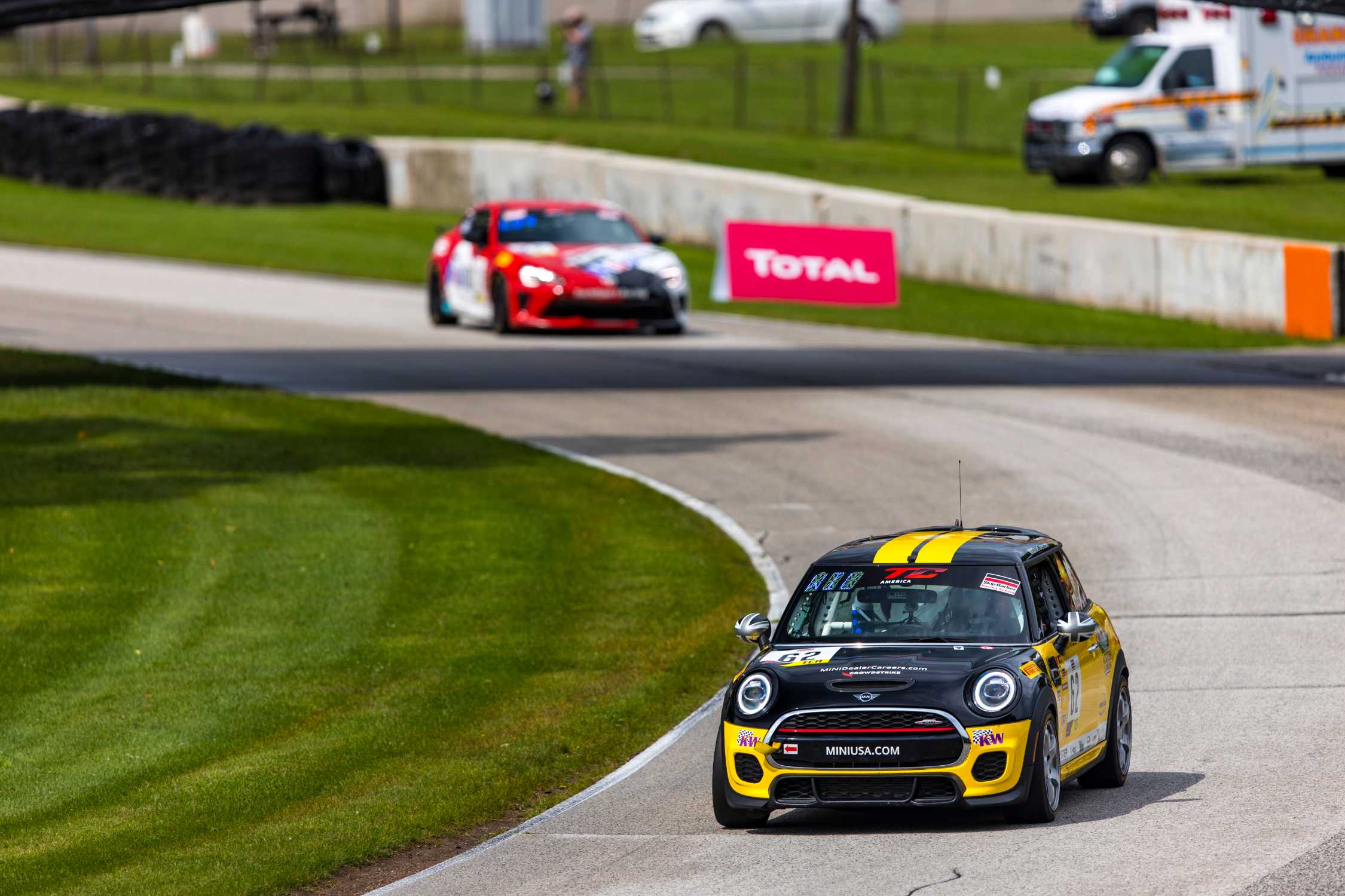 MINI John Cooper Works Team Lands Podium Finish at Road America.