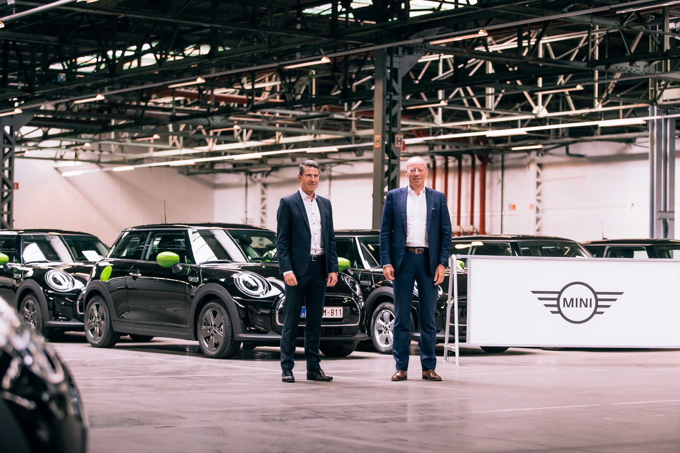 Largest delivery of electric MINIs in Europe (09/2021)