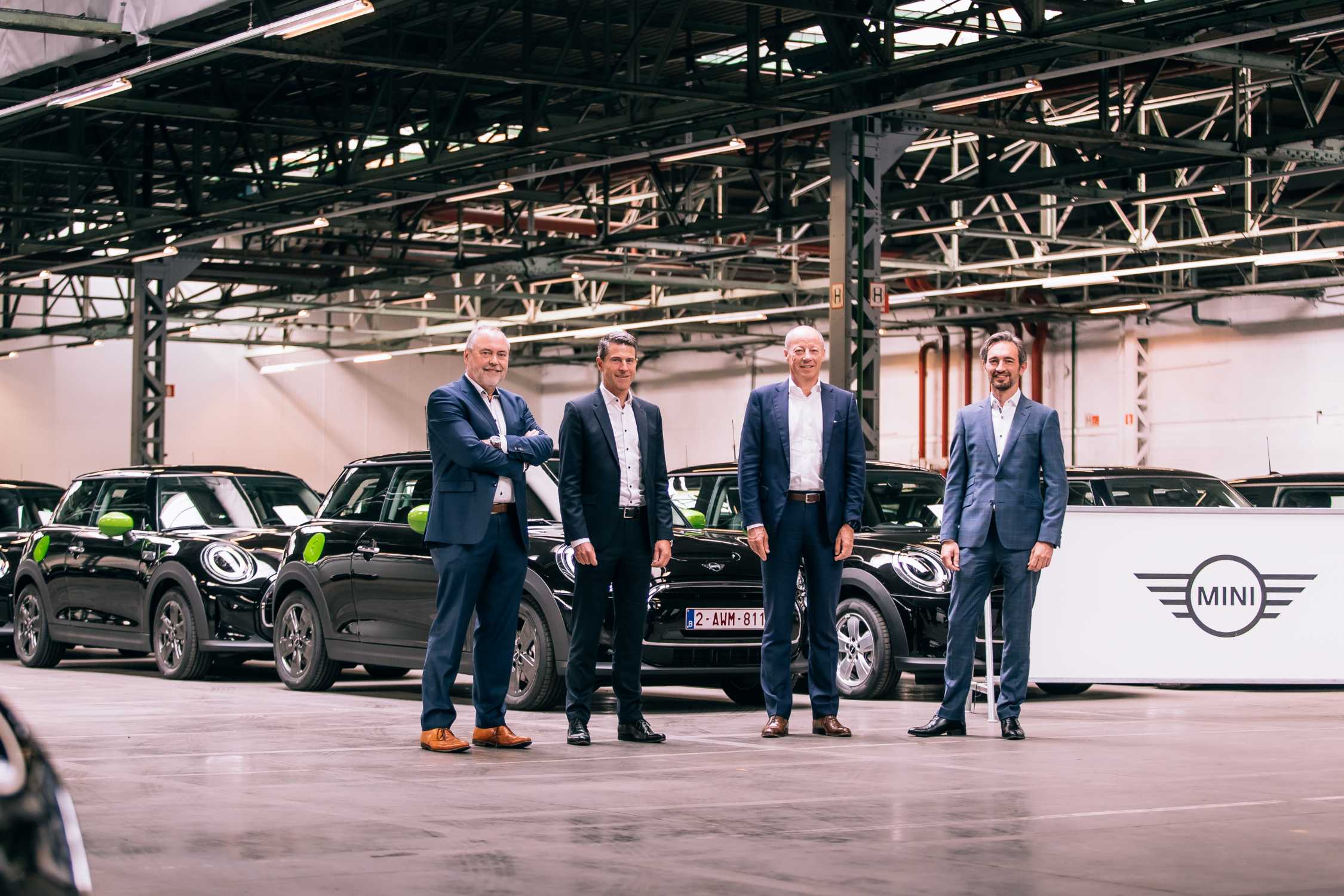 Largest delivery of electric MINIs in Europe (09/2021)