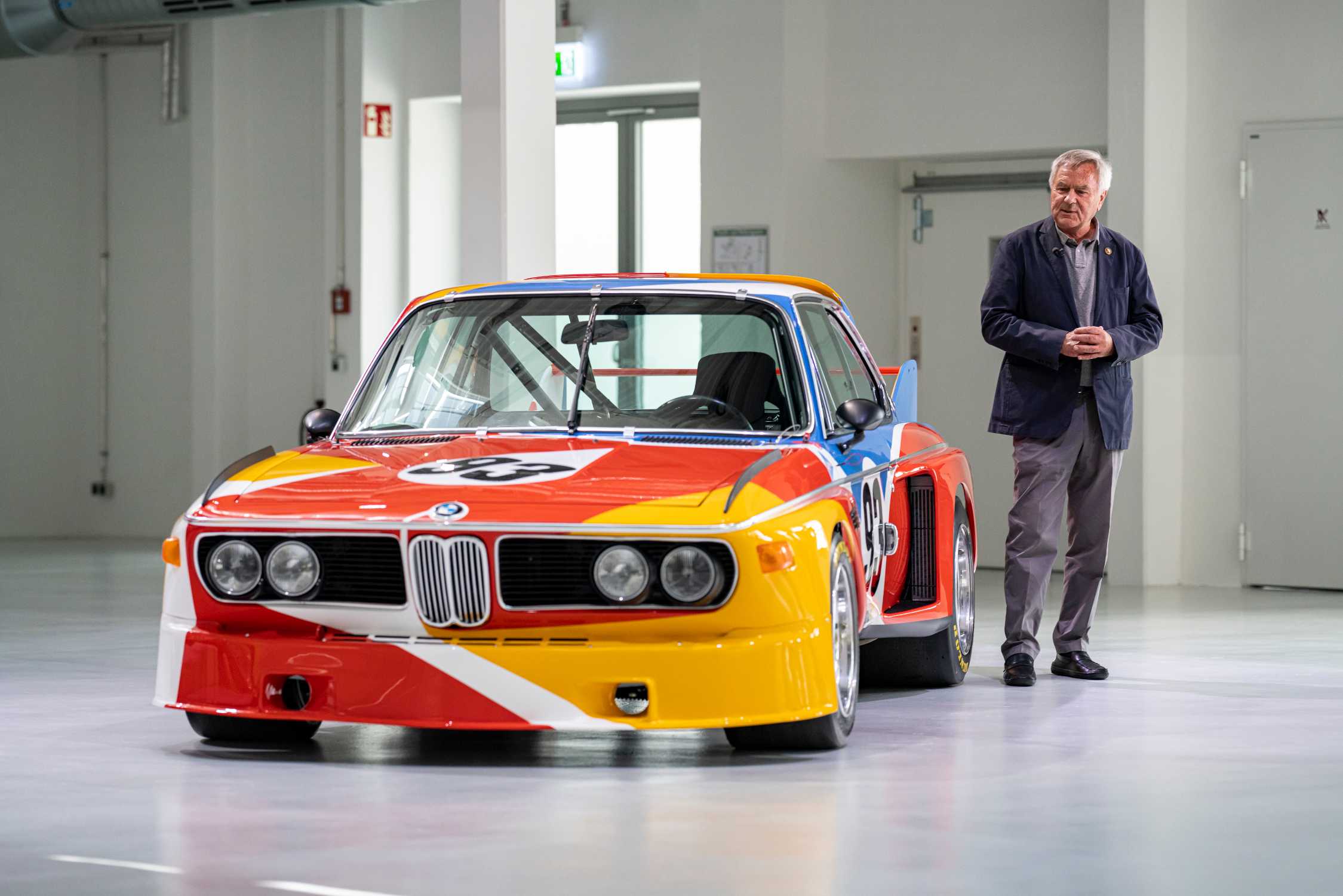 Unveiling of the Calder BMW Art Car (Artist’s Proof), 1975 / 2021, at ...
