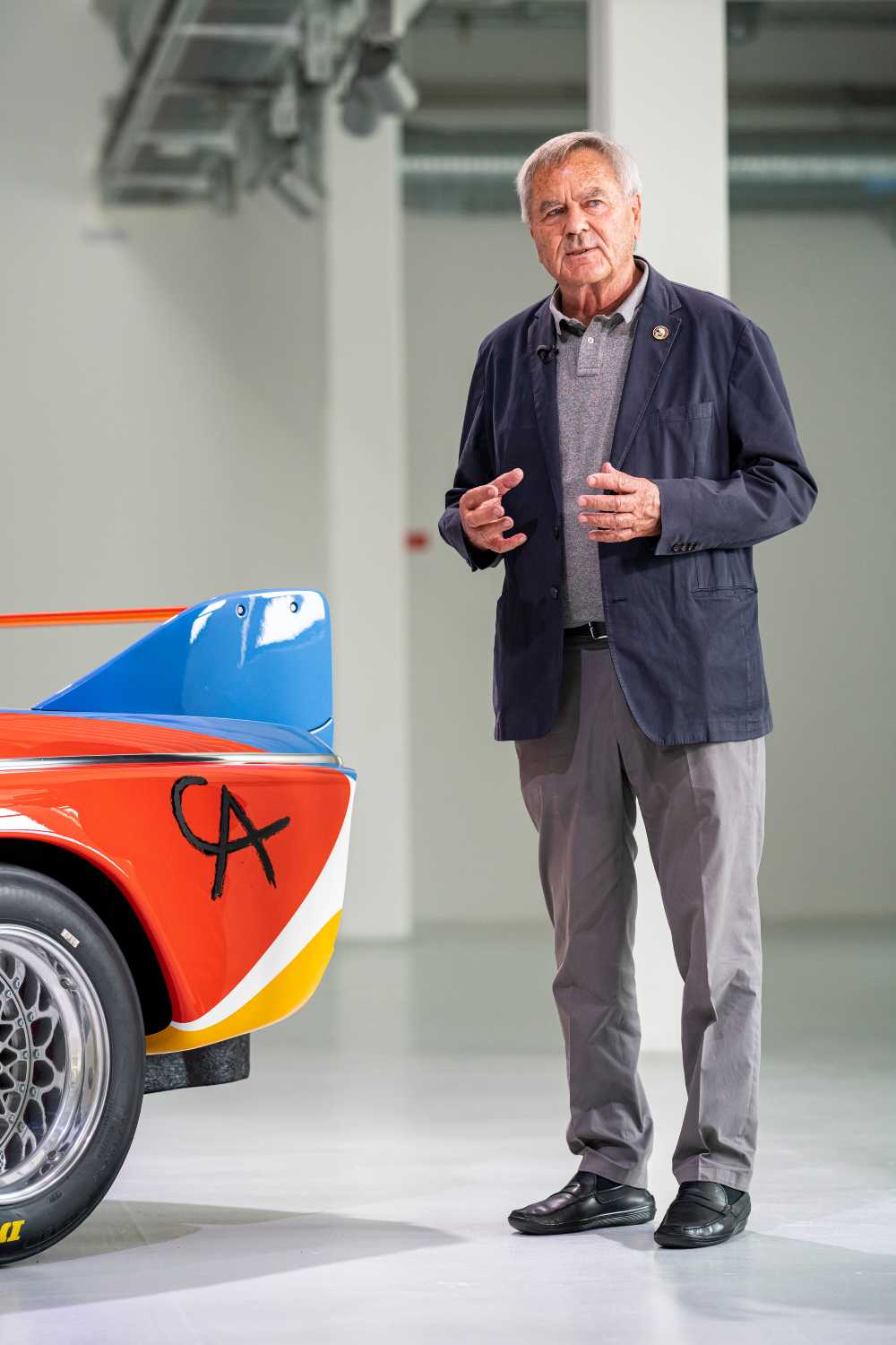 Unveiling of the Calder BMW Art Car (Artist’s Proof), 1975 / 2021, at ...