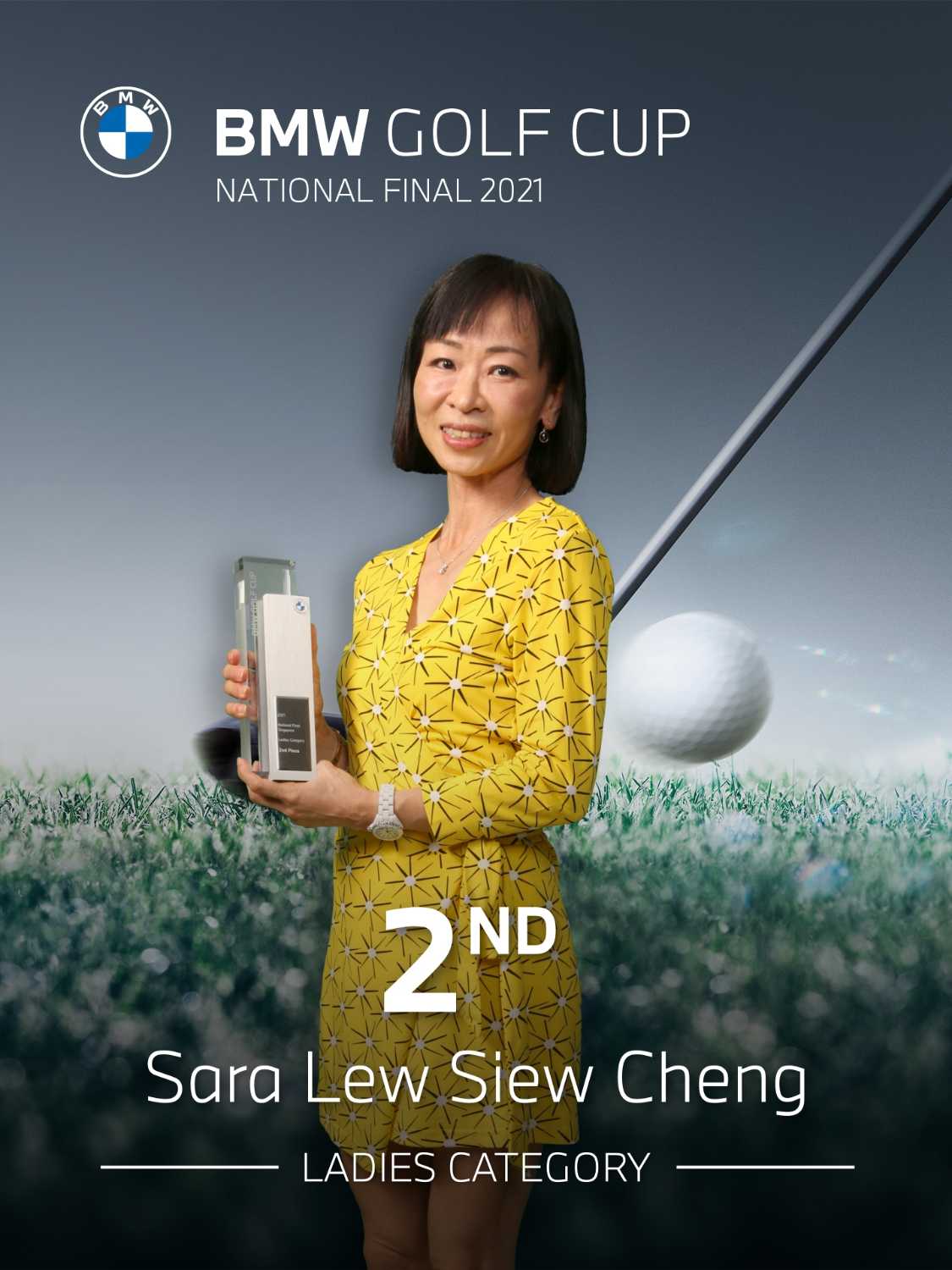 BMW Golf Cup 2021 - LADIES - 2nd - Sara Lew Siew Cheng (09/2021)
