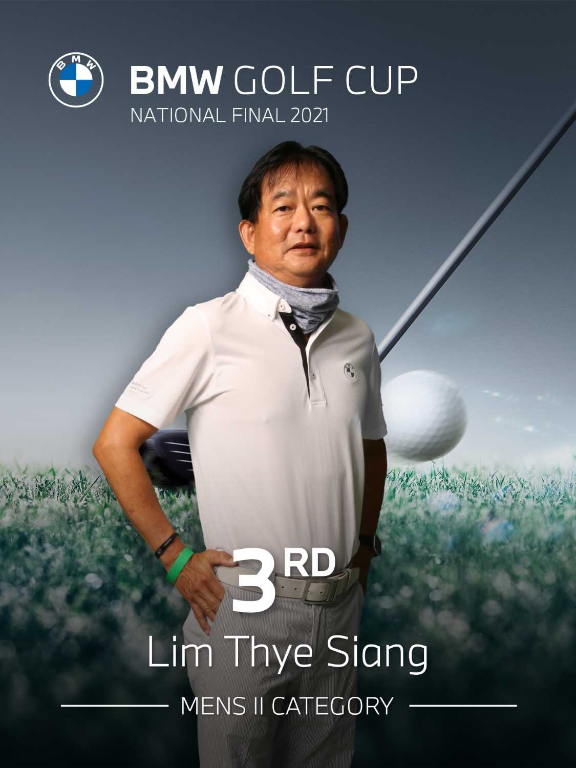 BMW Golf Cup 2021 - MENS II - 3rd - Lim Thye Siang (09/2021)