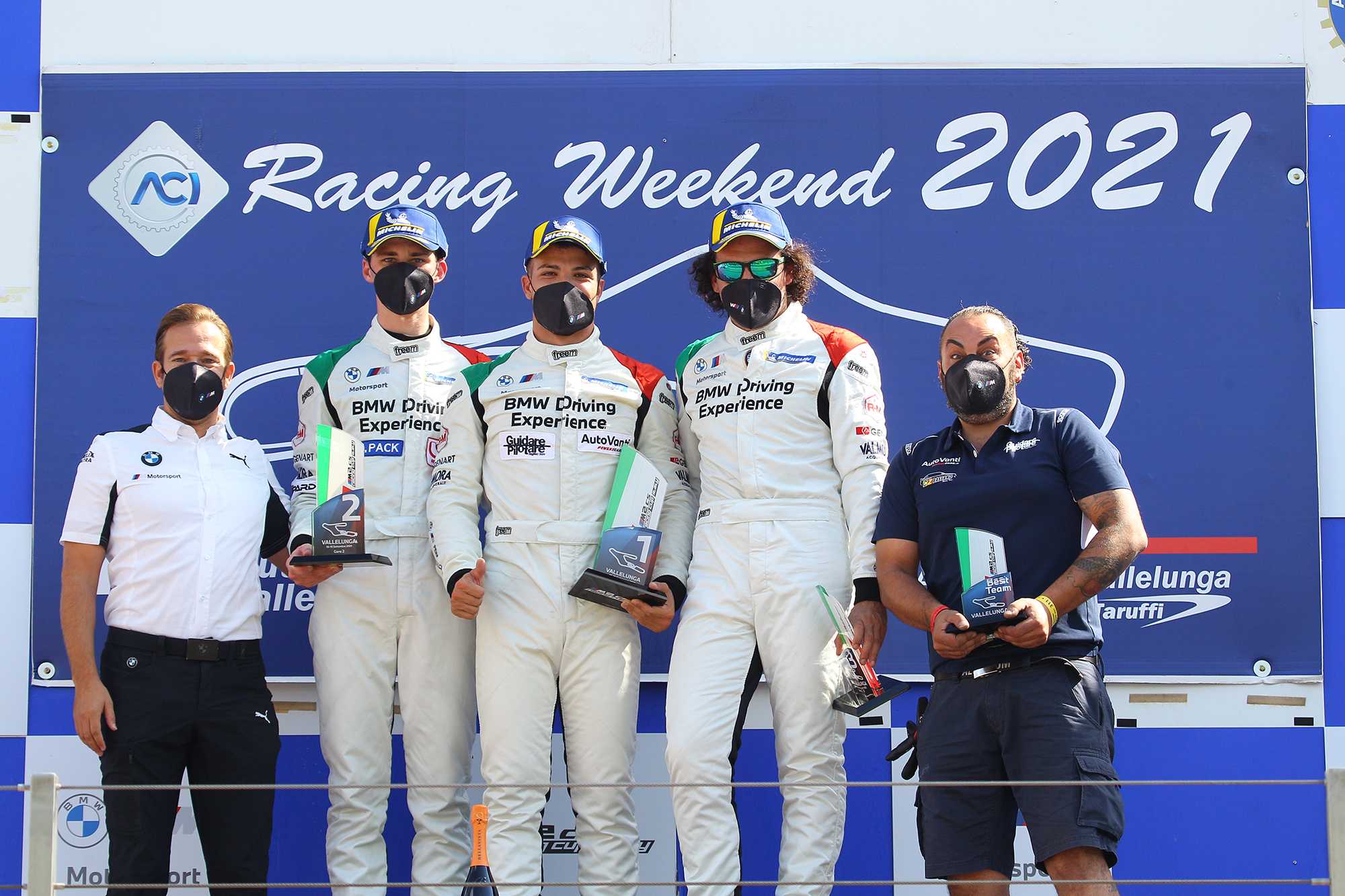 Vallelunga (ITA), 17th to 19th September 2021. BMW M Motorsport, BMW M2 ...