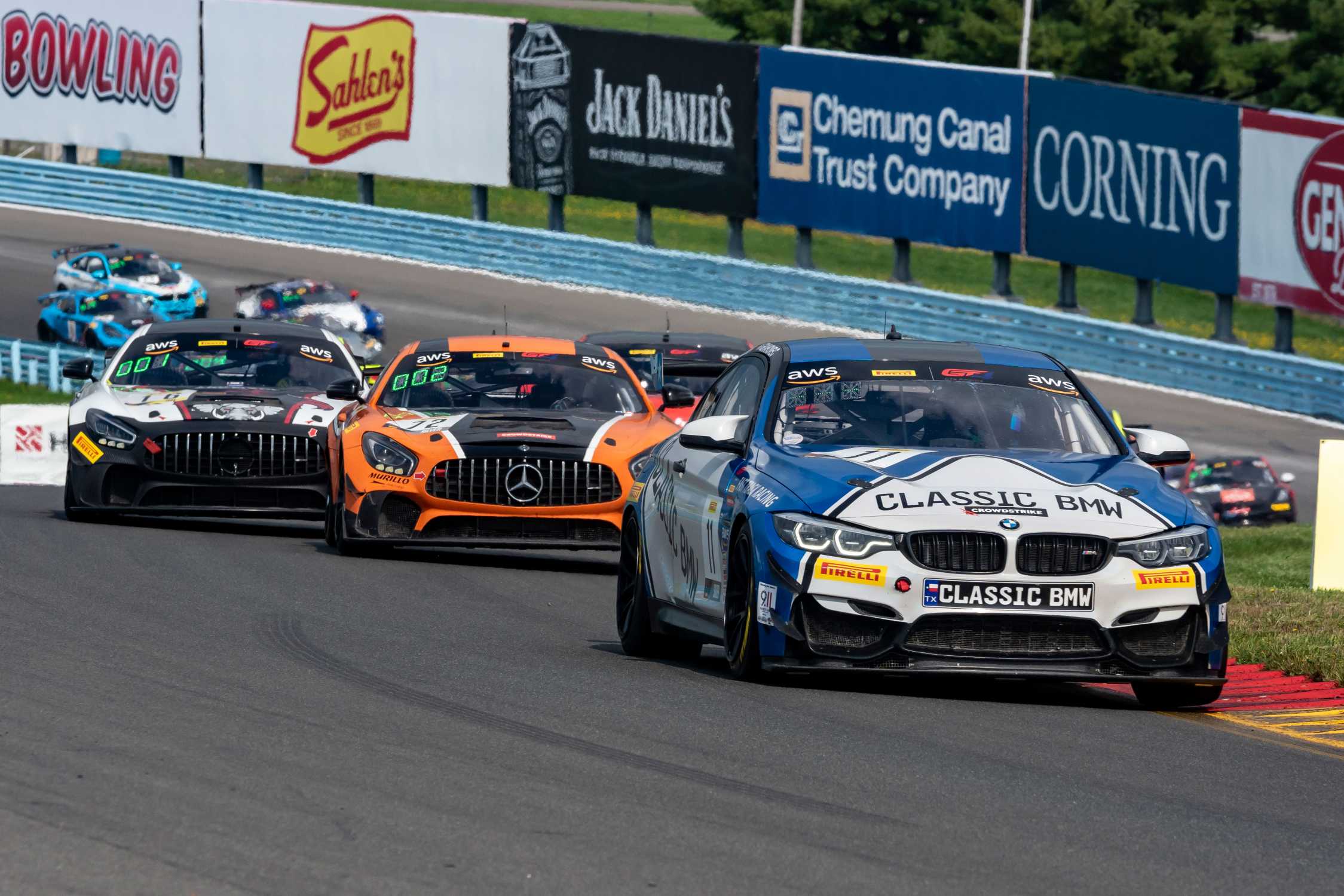 Watkins Glen (USA), 17th to 19th September. BMW M Motorsport, GT4/GT/TC ...