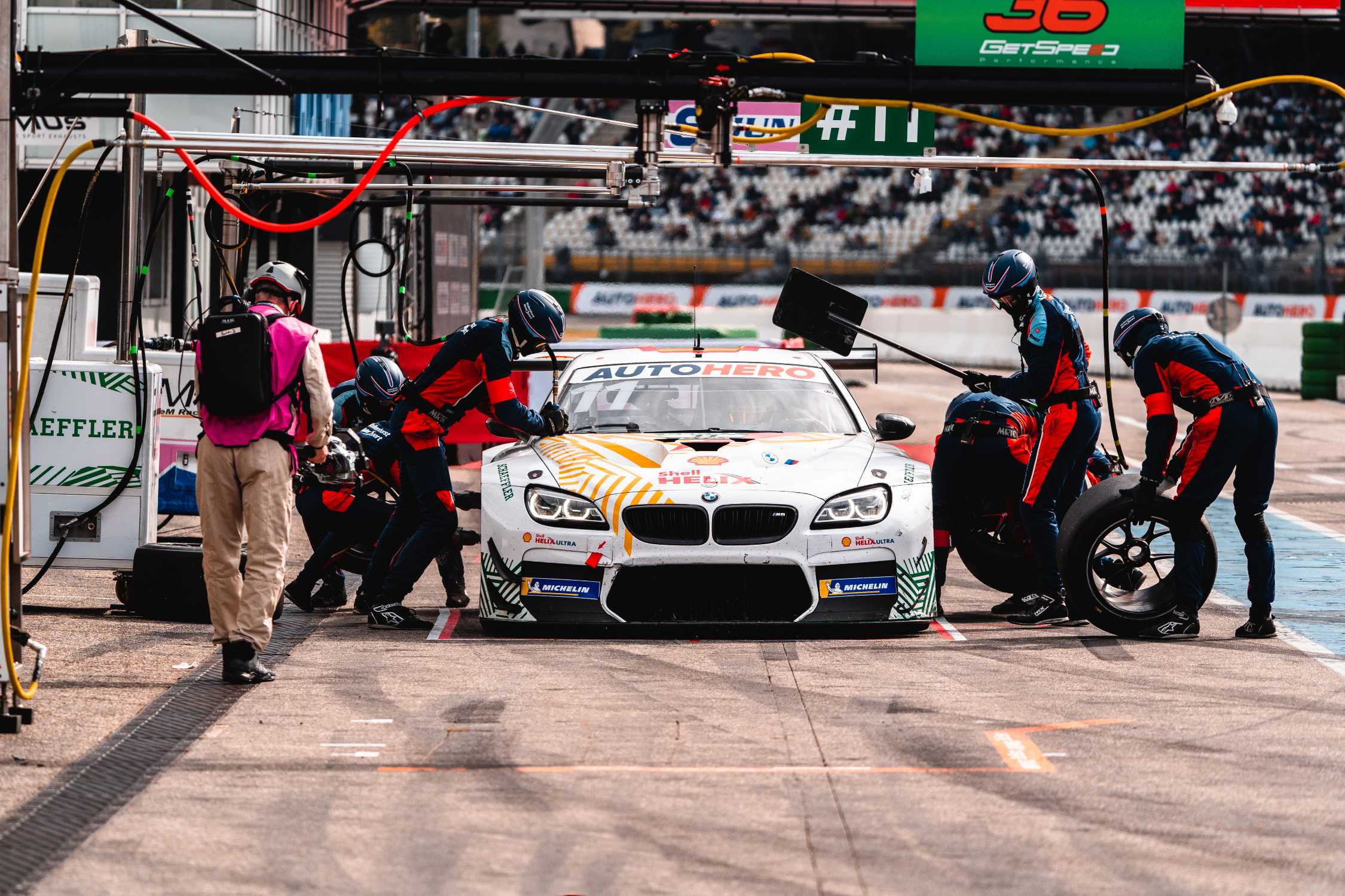 Hockenheim (GER), 1st-3rd October 2021. DTM, BMW M6 GT3, Marco Wittmann, Walkenhorst Motorsport ...