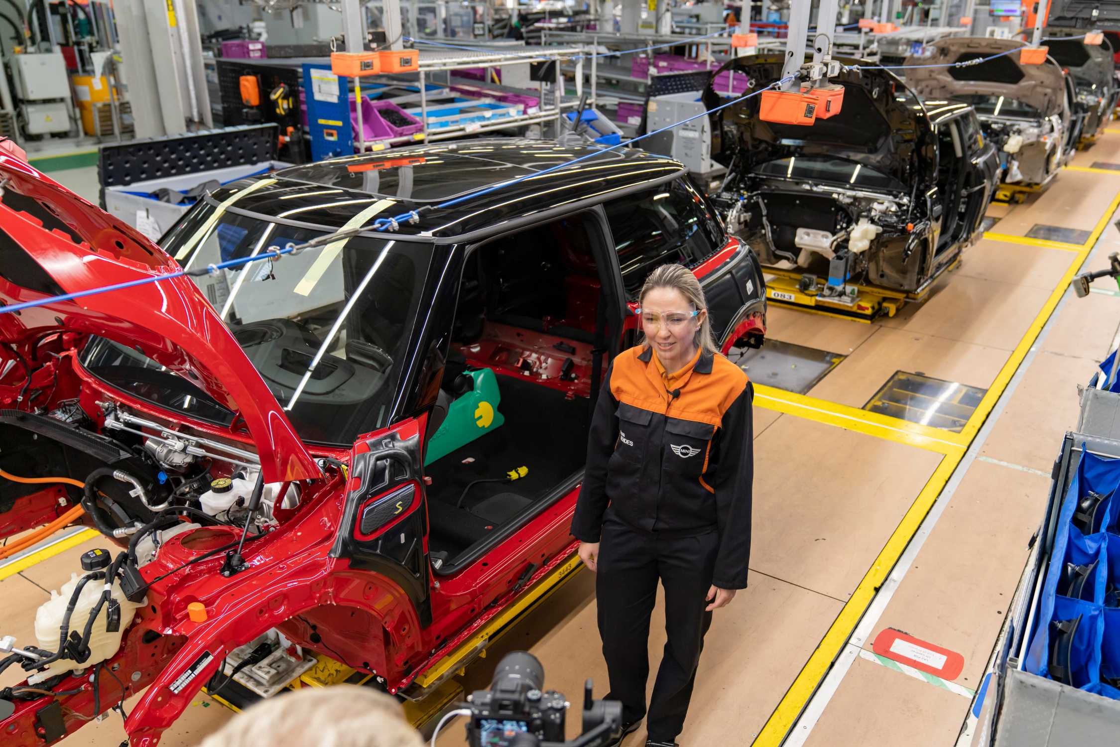 MINI Produktion im MINI Werk Oxford. (11/2021)