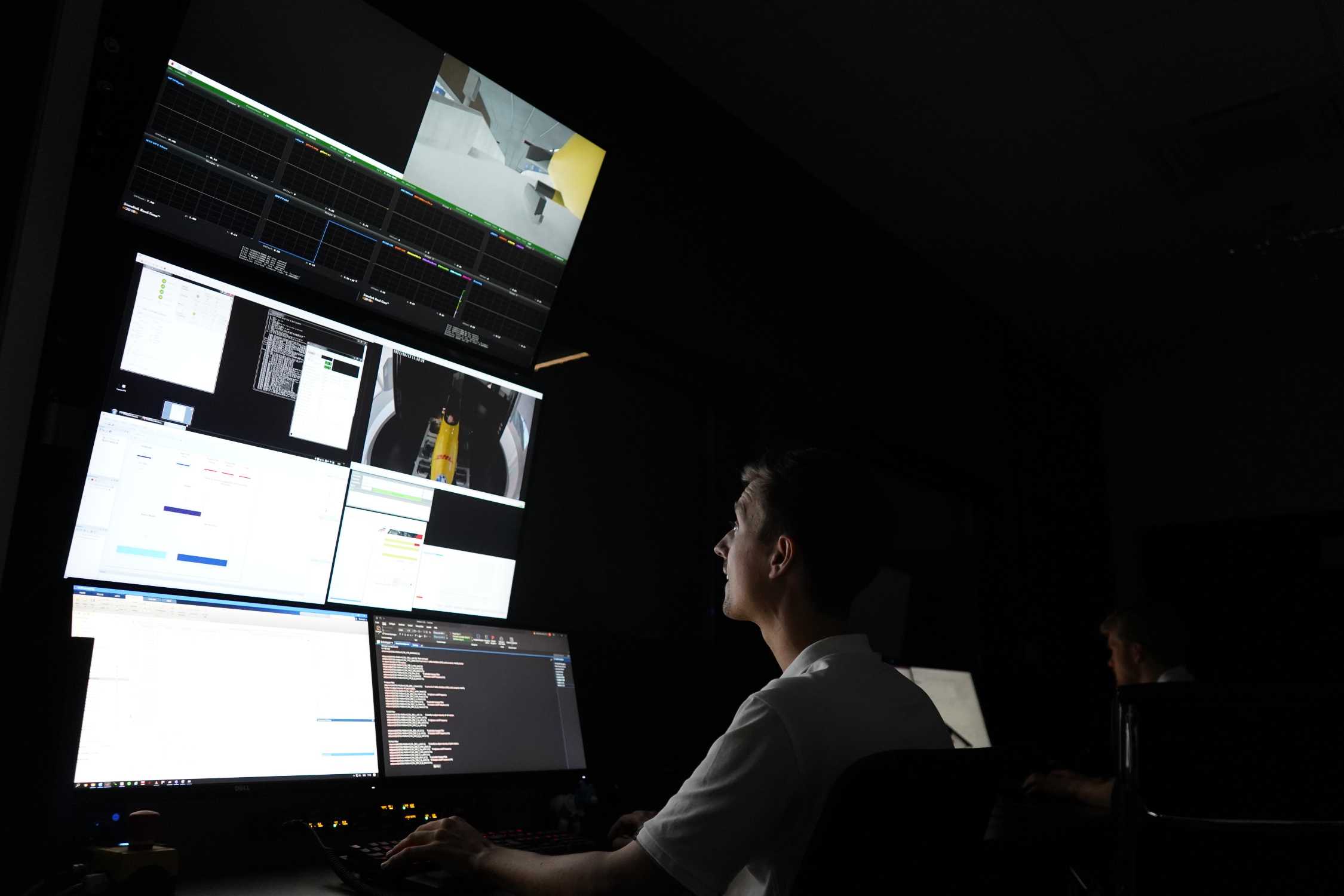 BMW - Technologiepartner des BSD. BMW Bob-Simulator.