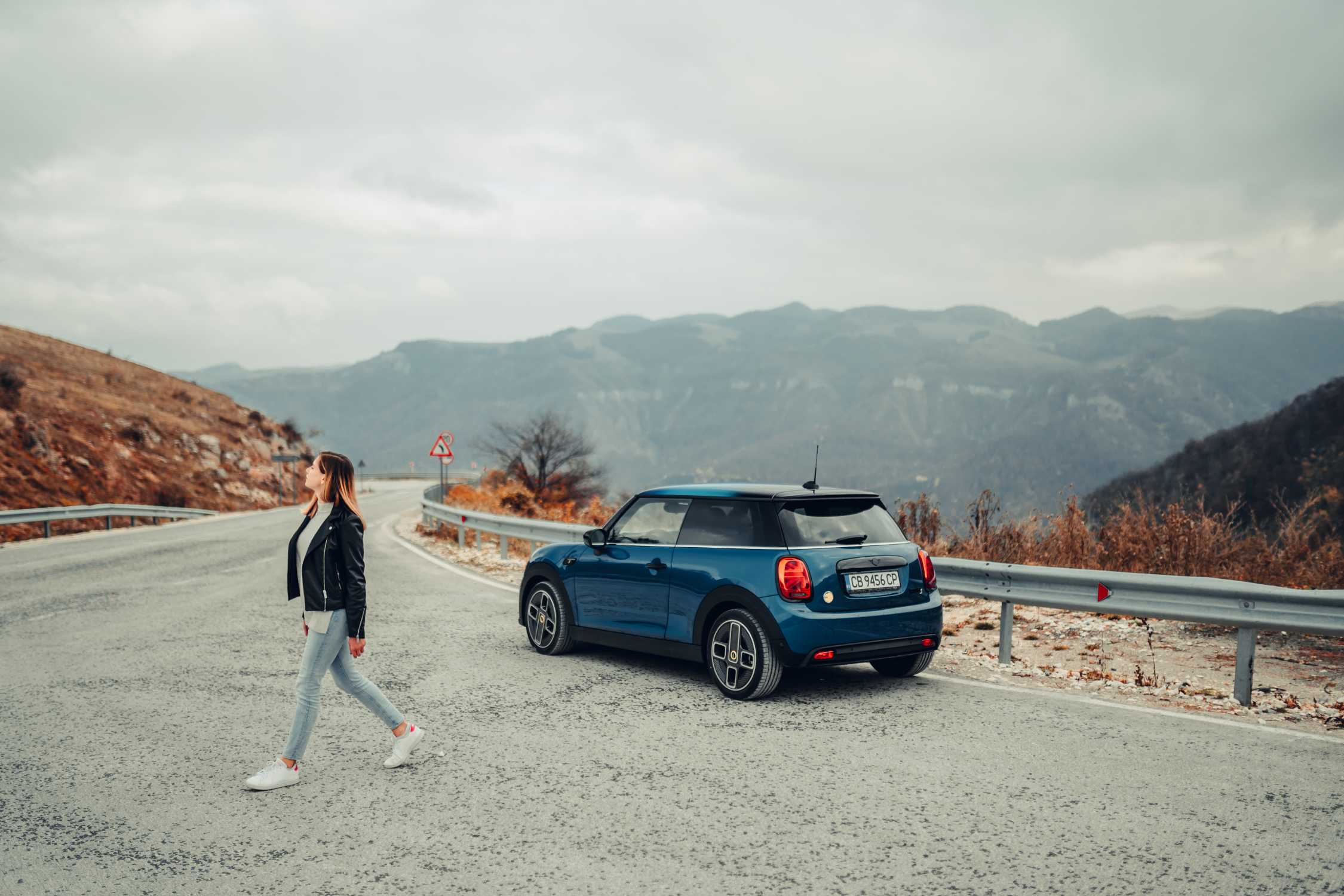 MINI Cooper SE, On location photos Sofia Bulgaria (11/2021)