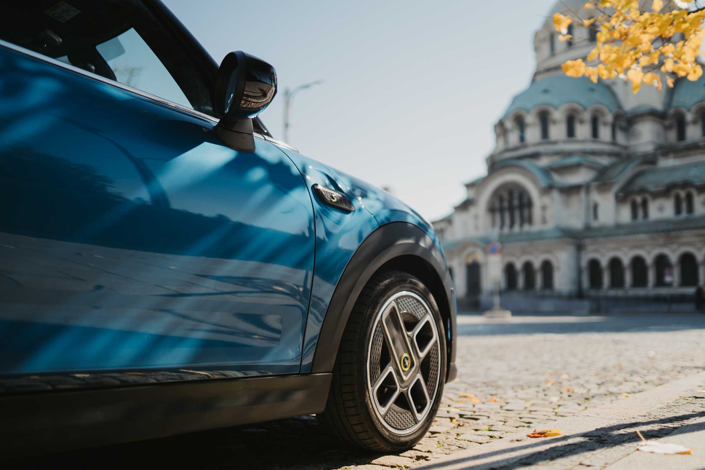 MINI Cooper SE, On location photos Sofia Bulgaria (11/2021)