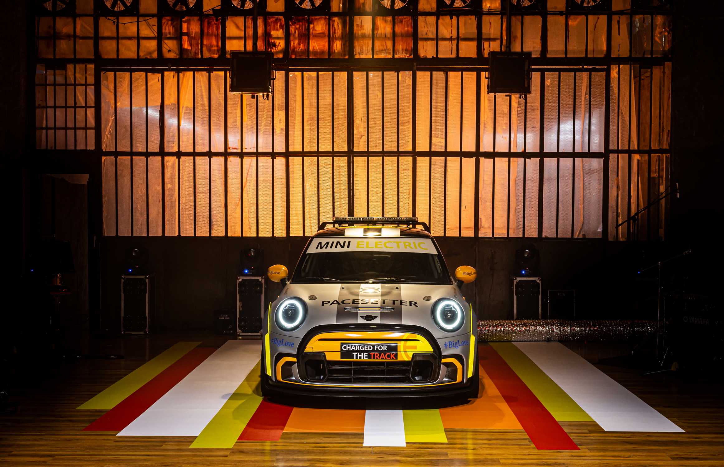 The MINI Electric Pacesetter in Athens, Greece. (11/2021)