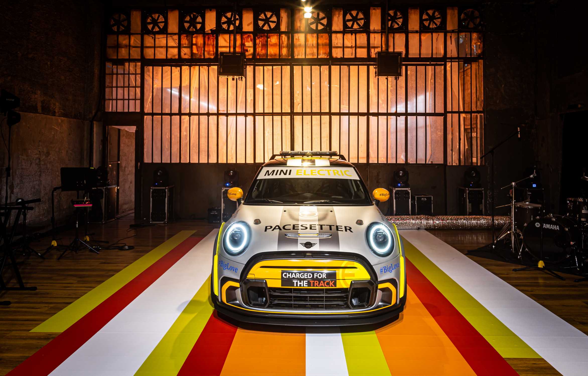 The MINI Electric Pacesetter in Athens, Greece. (11/2021)