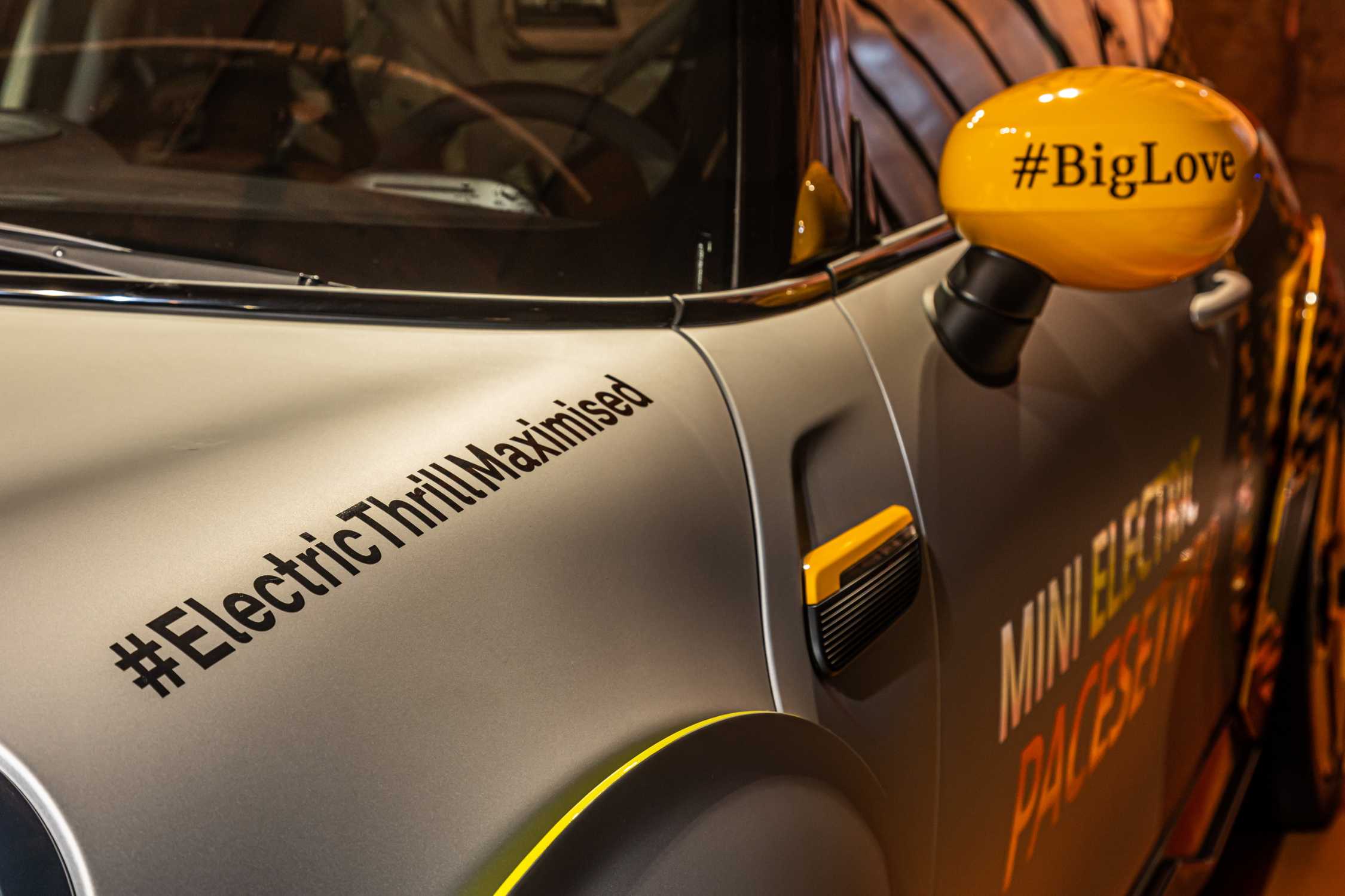 The MINI Electric Pacesetter in Athens, Greece. (11/2021)