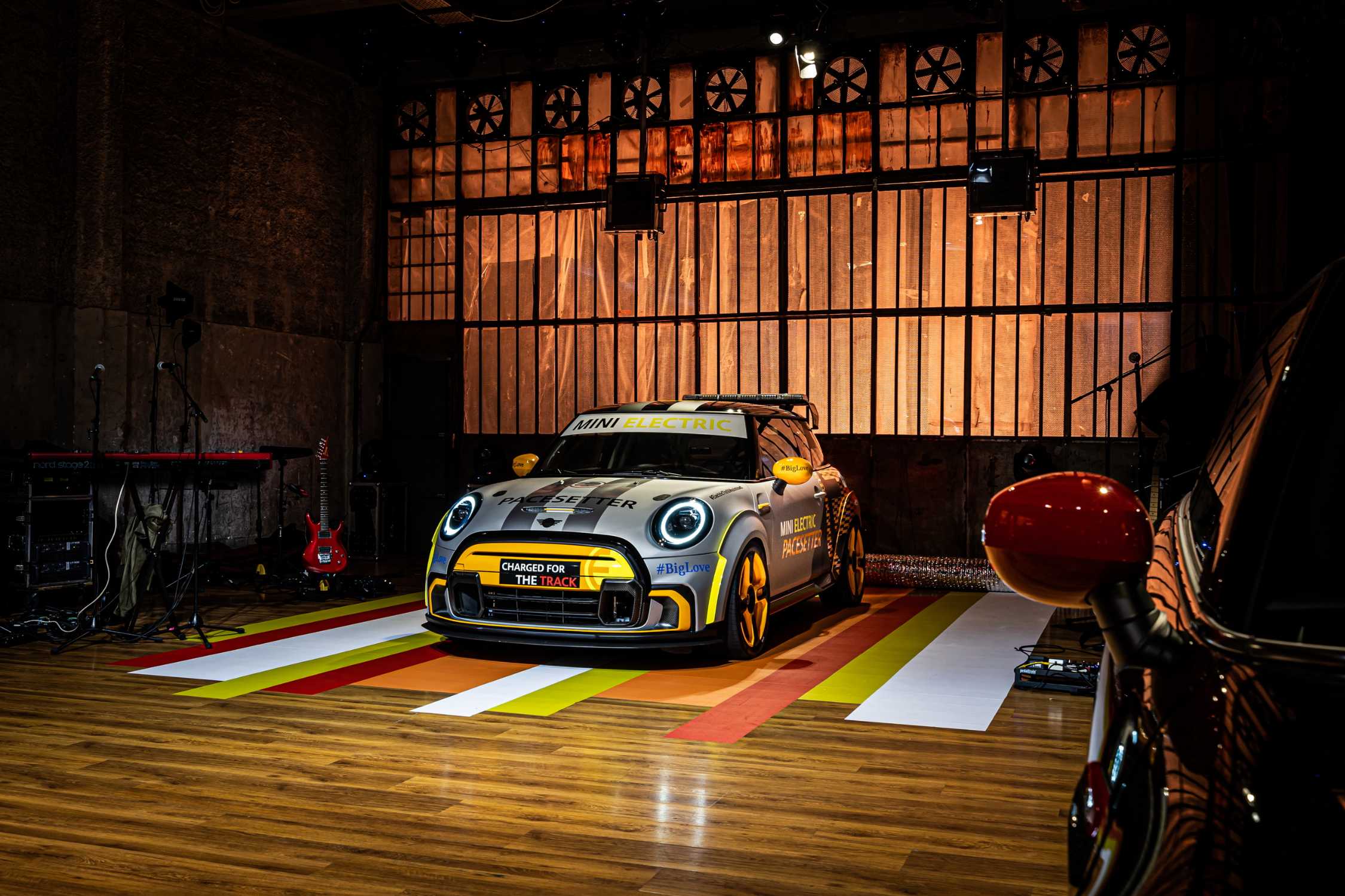 The MINI Electric Pacesetter in Athens, Greece. (11/2021)