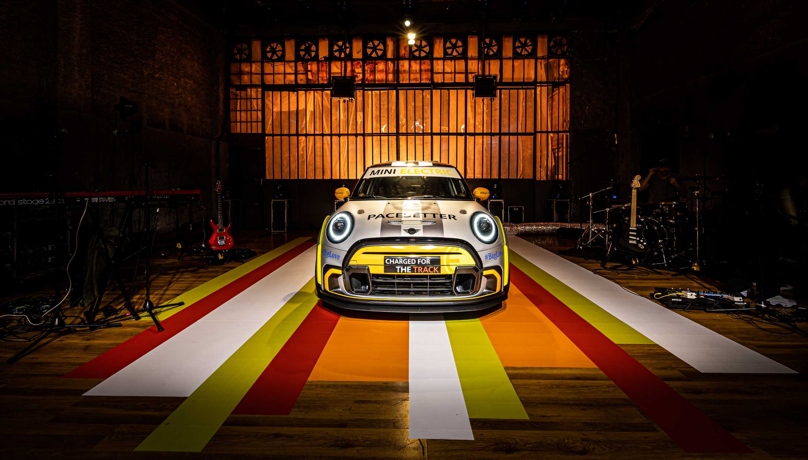 The MINI Electric Pacesetter in Athens, Greece. (11/2021)