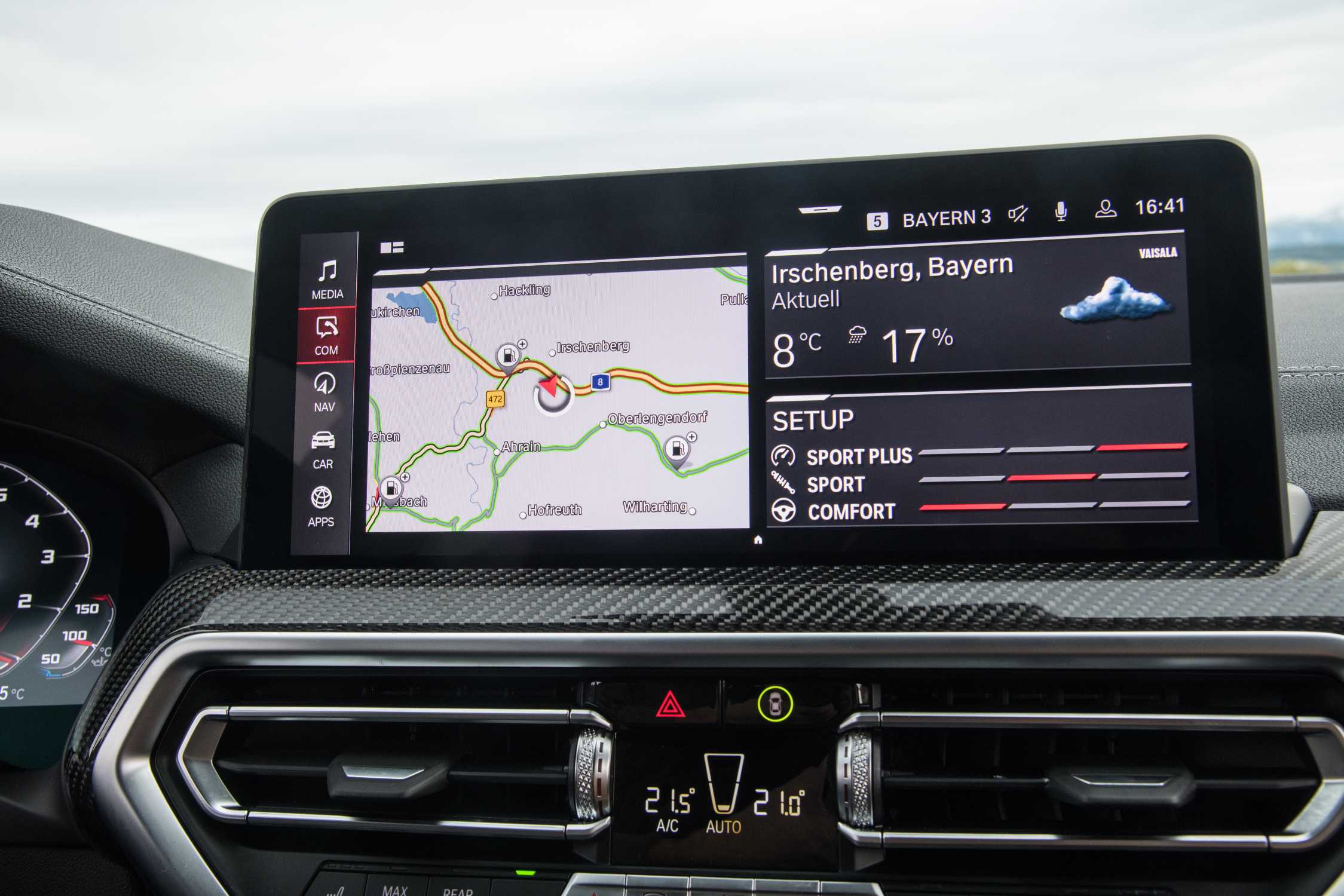 BMW X4M Marina Bay Blue metallic (11/2021).