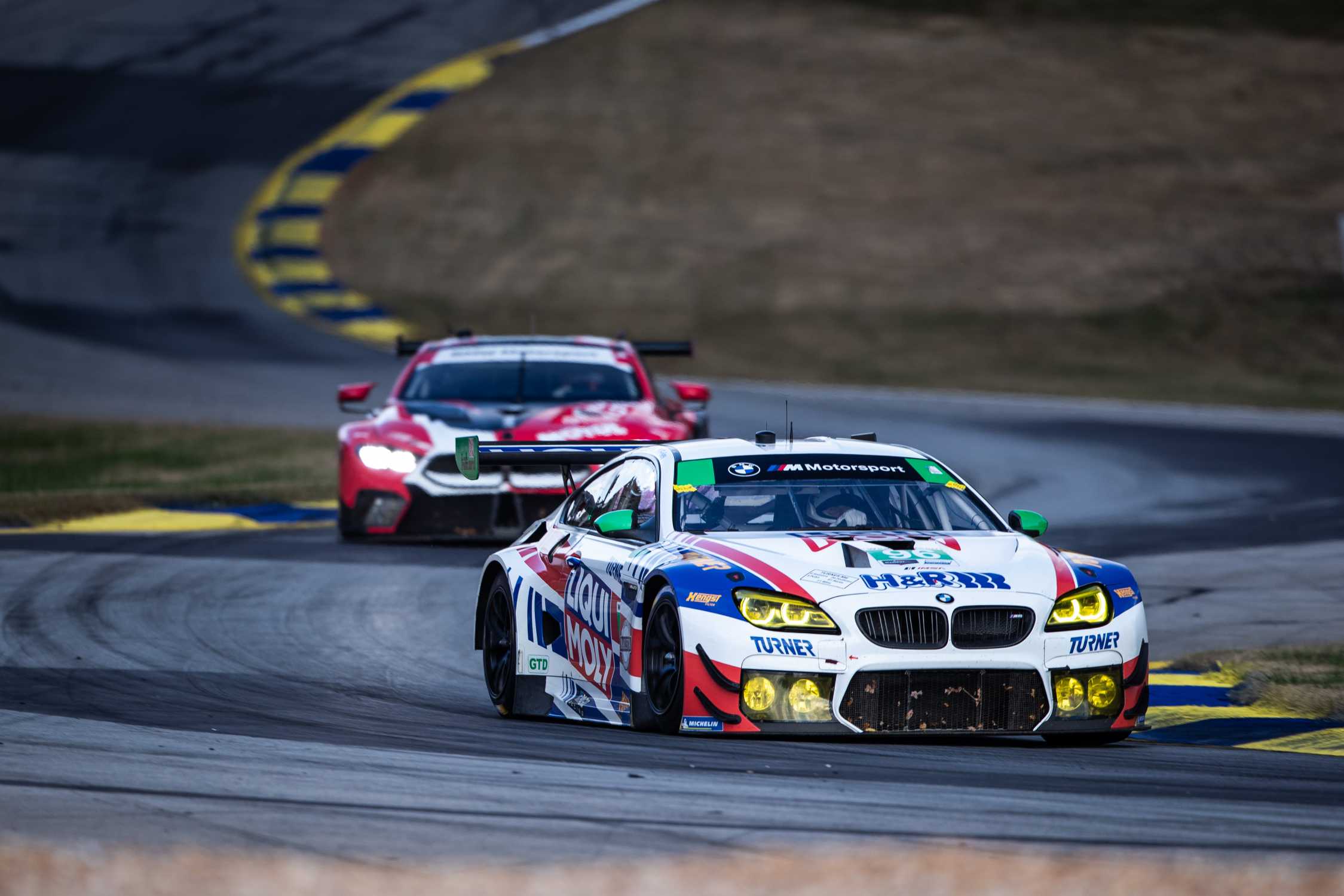 Road Atlanta (USA), 13th November 2021. MOTUL Petit Le Mans, IMSA, BMW ...