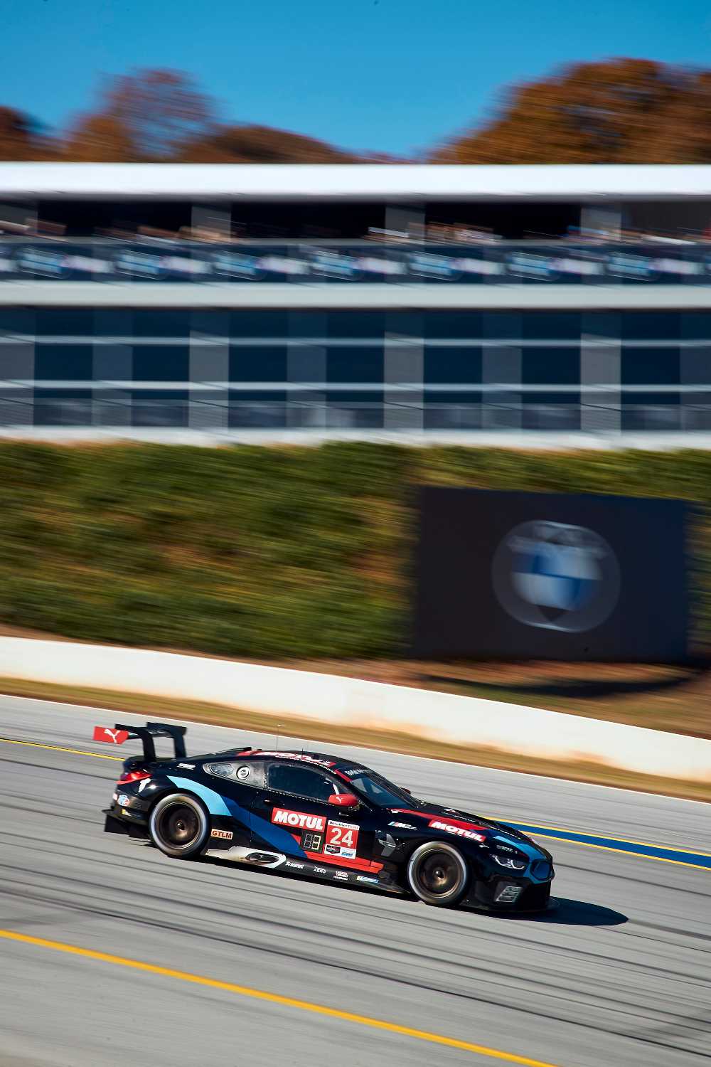 Road Atlanta (USA), 14th November 2021. MOTUL Petit Le Mans, IMSA, BMW ...