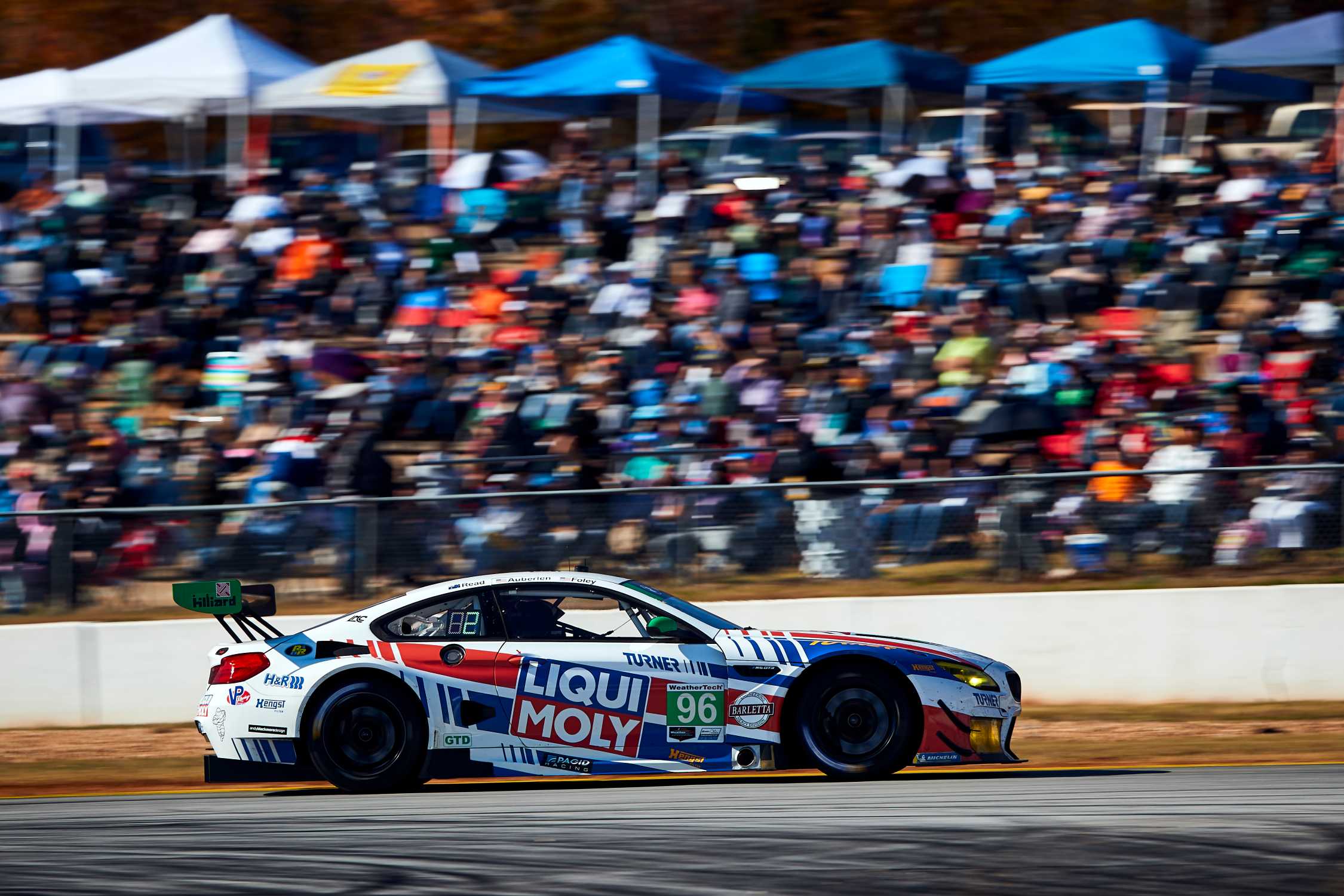 Road Atlanta (USA), 14th November 2021. MOTUL Petit Le Mans, IMSA, BMW ...