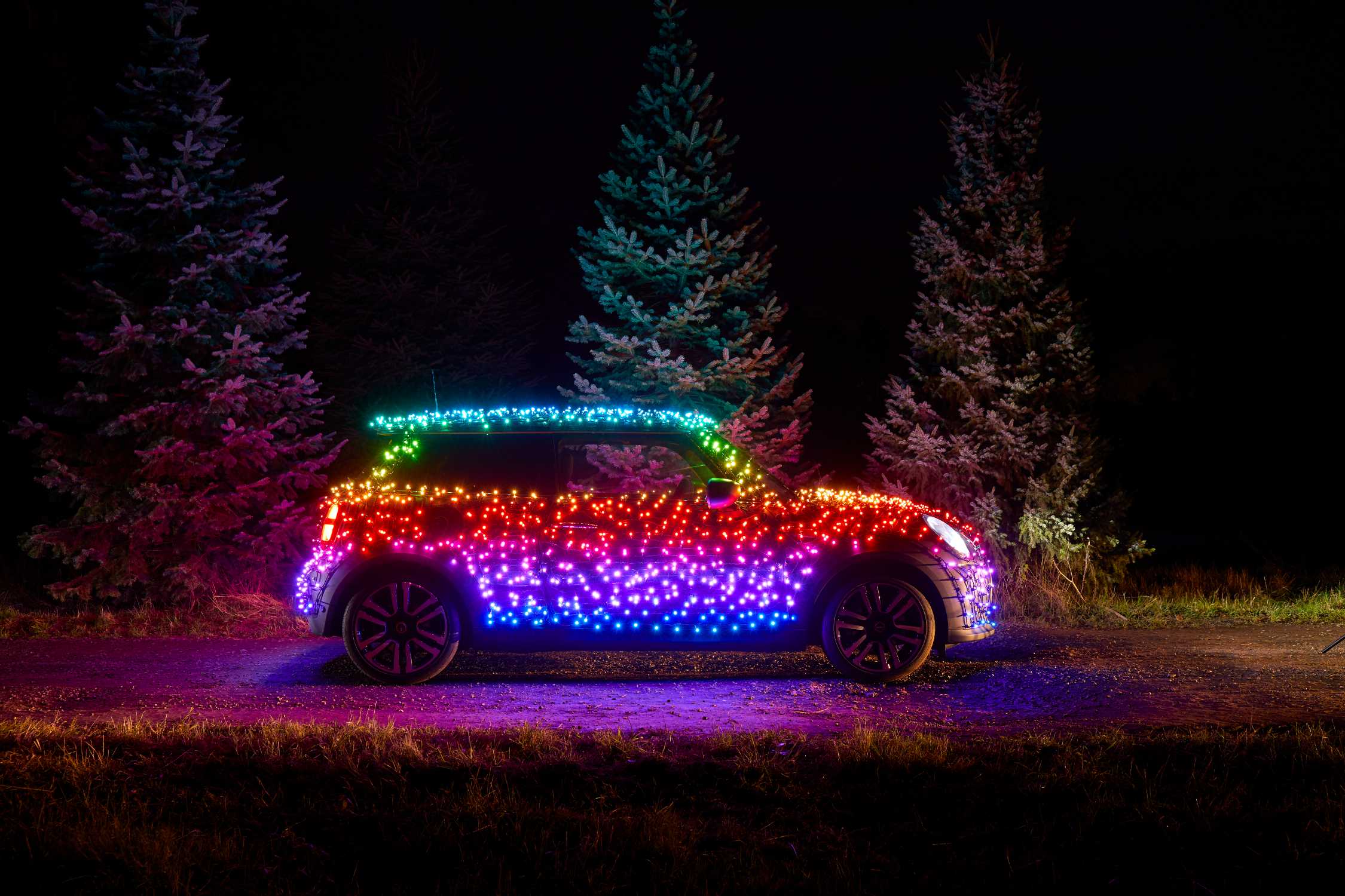 The Festive MINI Electric