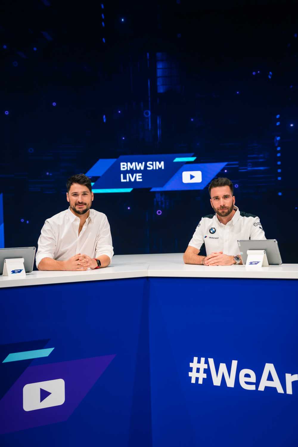 Munich (GER), 20-21 November 2021. BMW SIM Live, BMW Welt, sim racing ...