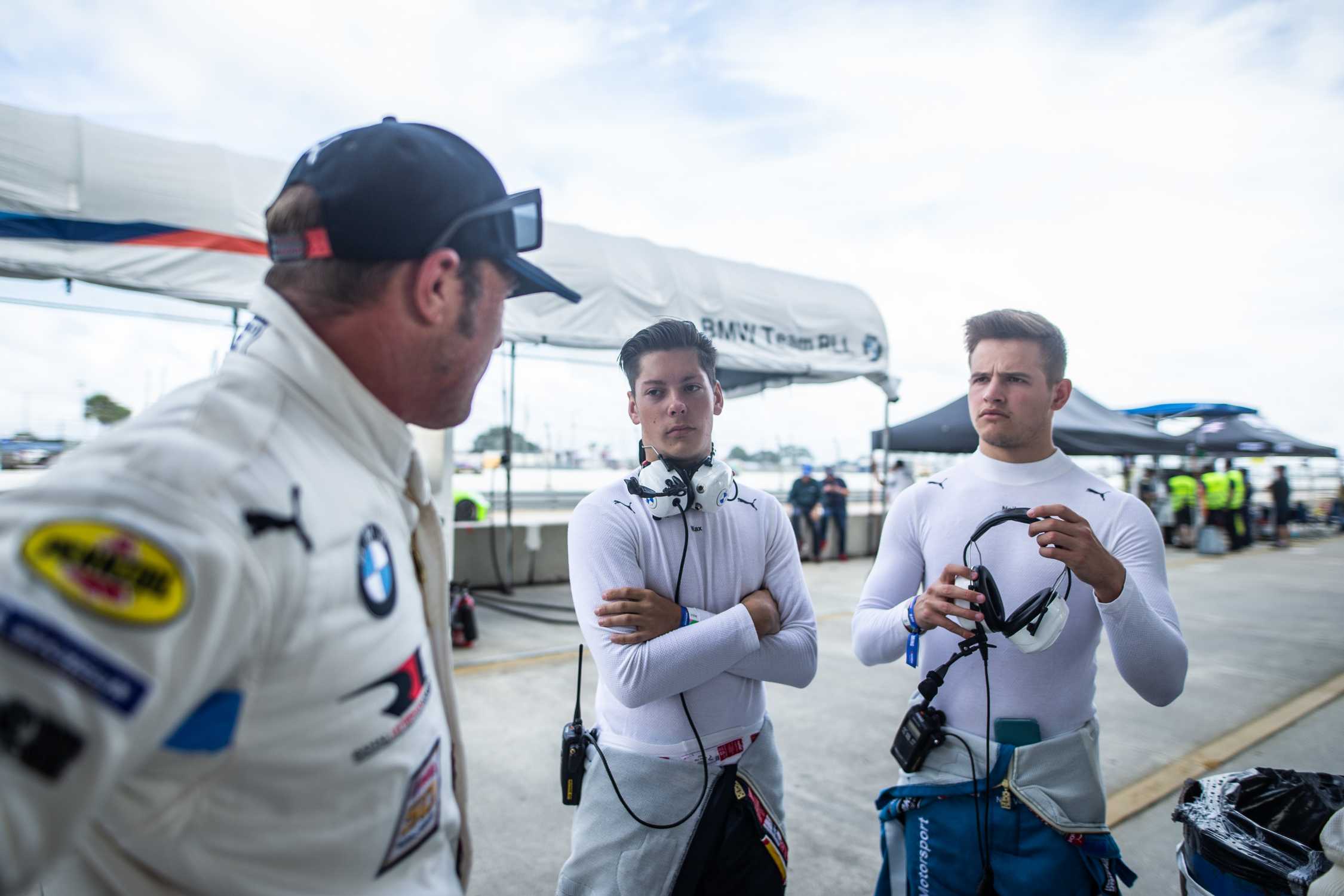 November 2021, US Tour BMW Junior Team, Bill Auberlen (USA), Max Hesse ...