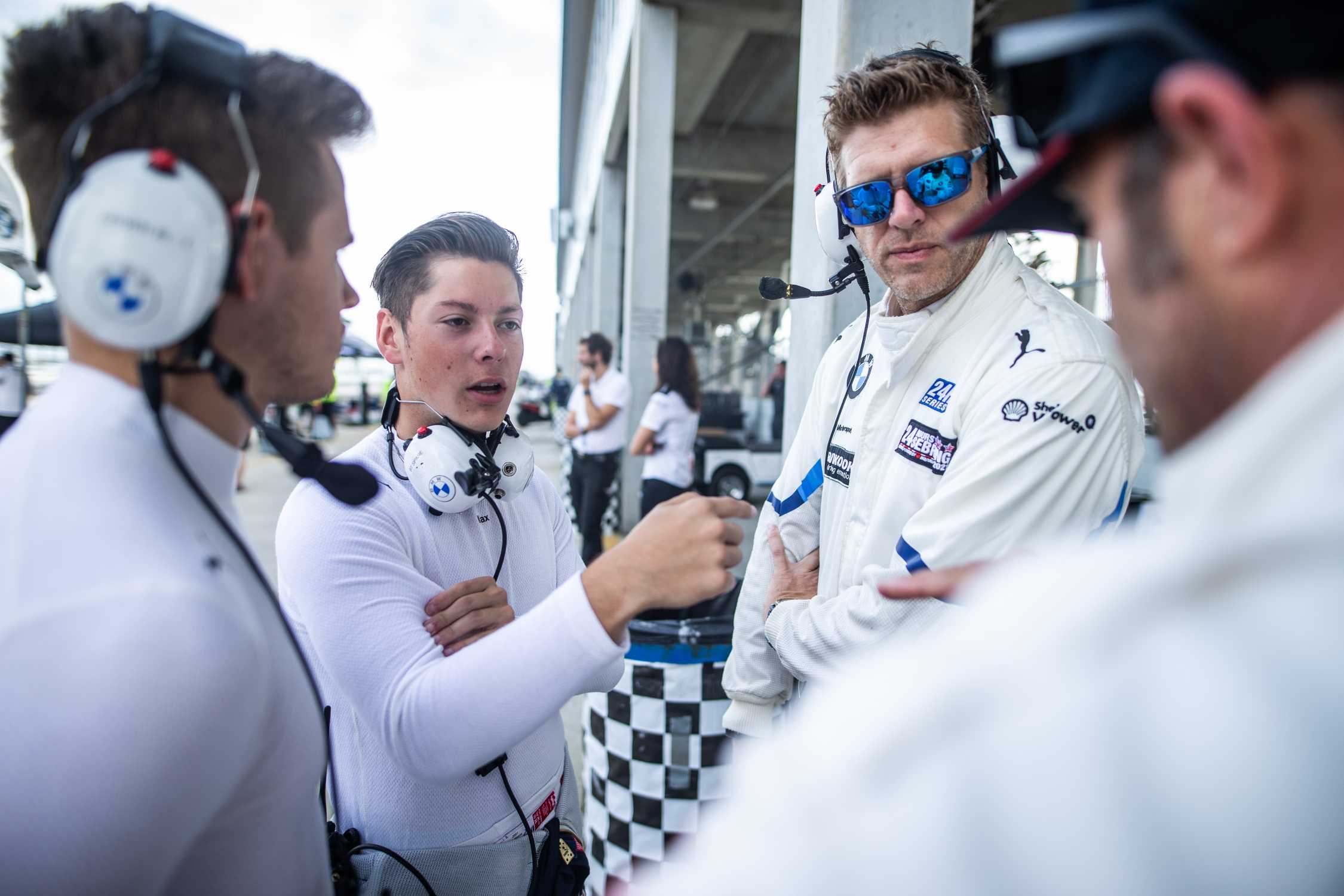 November 2021, US Tour BMW Junior Team, Max Hesse (GER), Dan Harper ...