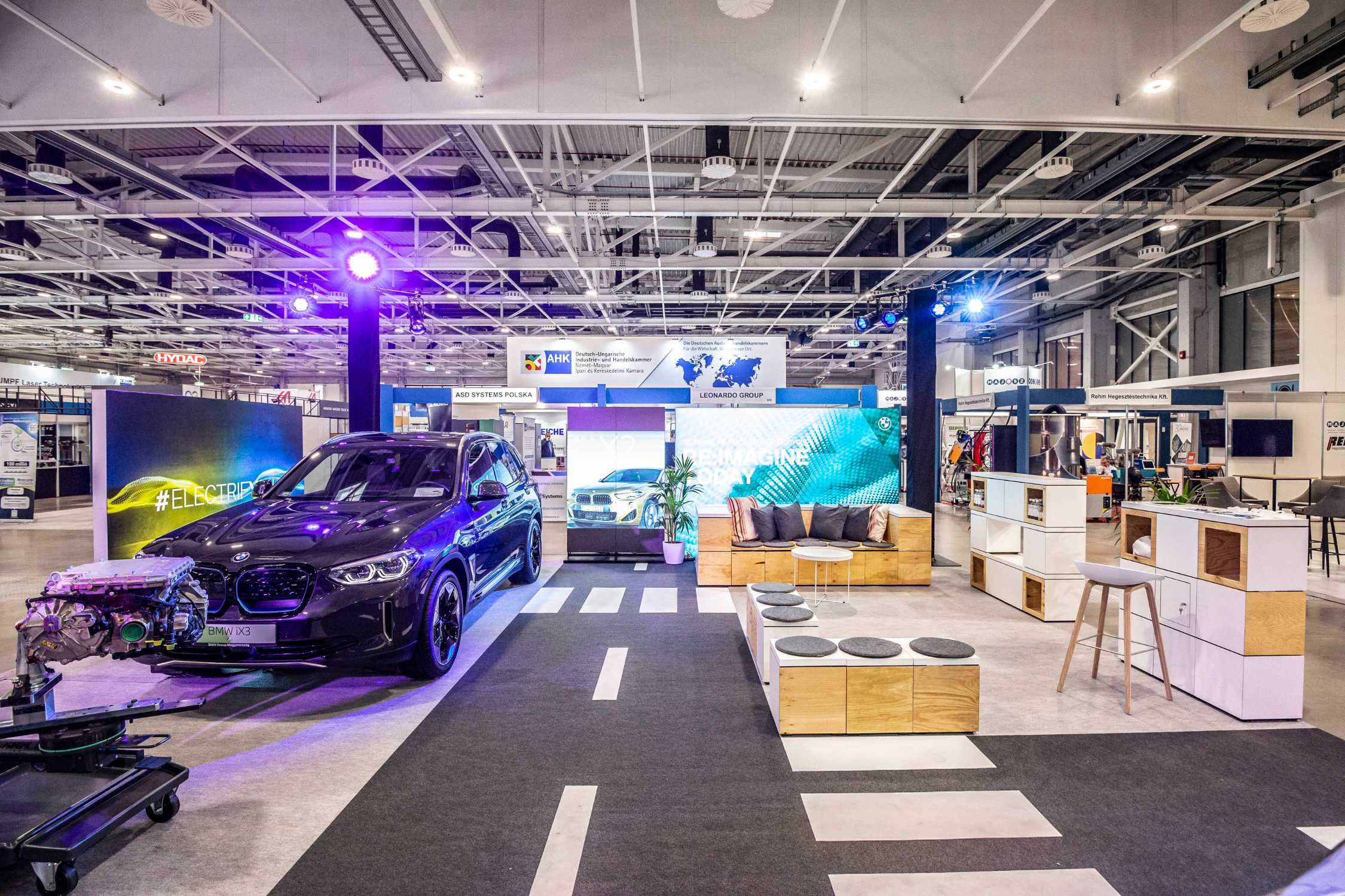 BMW Group at Automotive Hungary 2021 exhibition (11/2021)