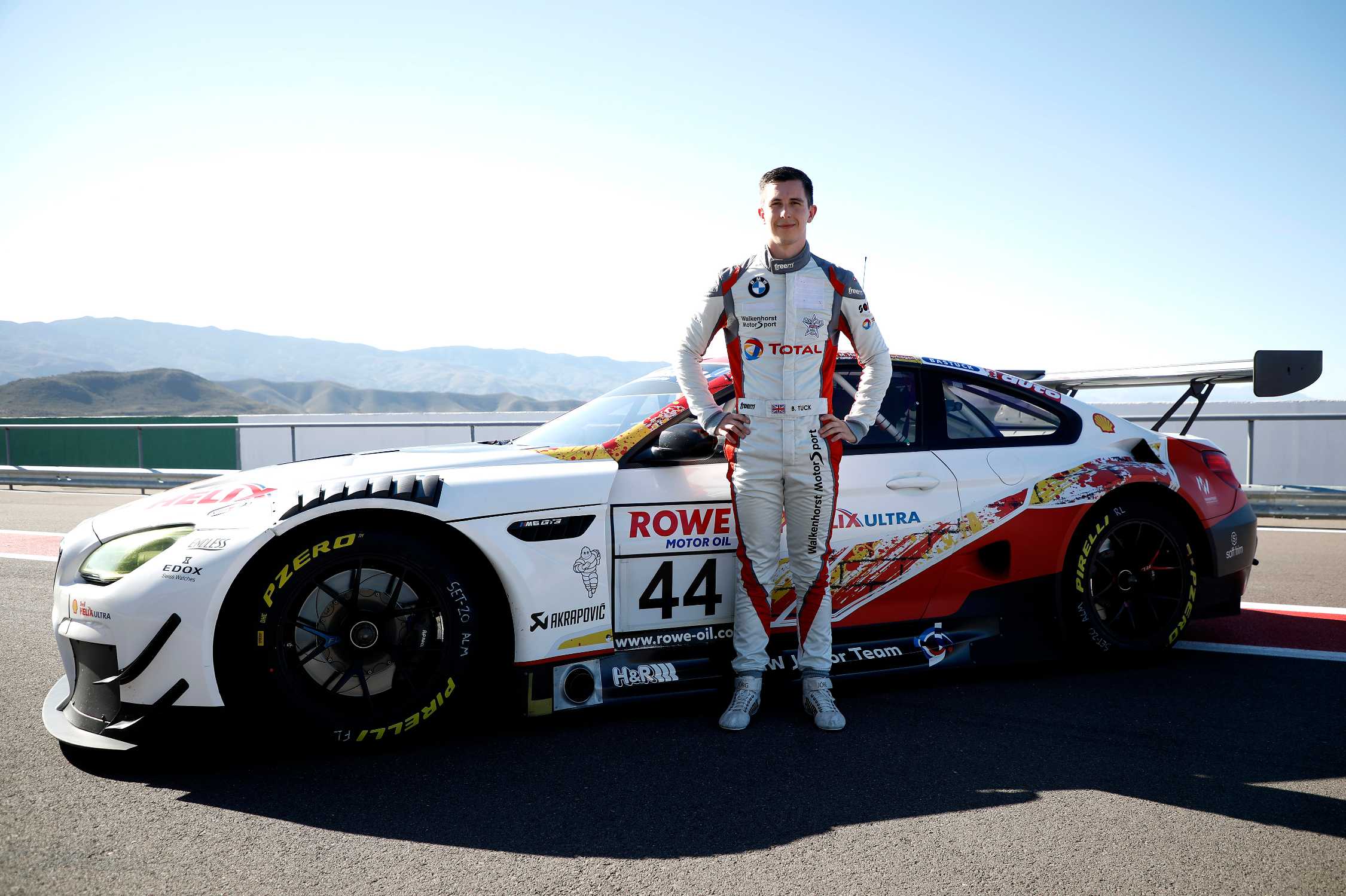Almeria (ESP), 29th November - 1st December 2021. BMW M6 GT3, test, BMW ...