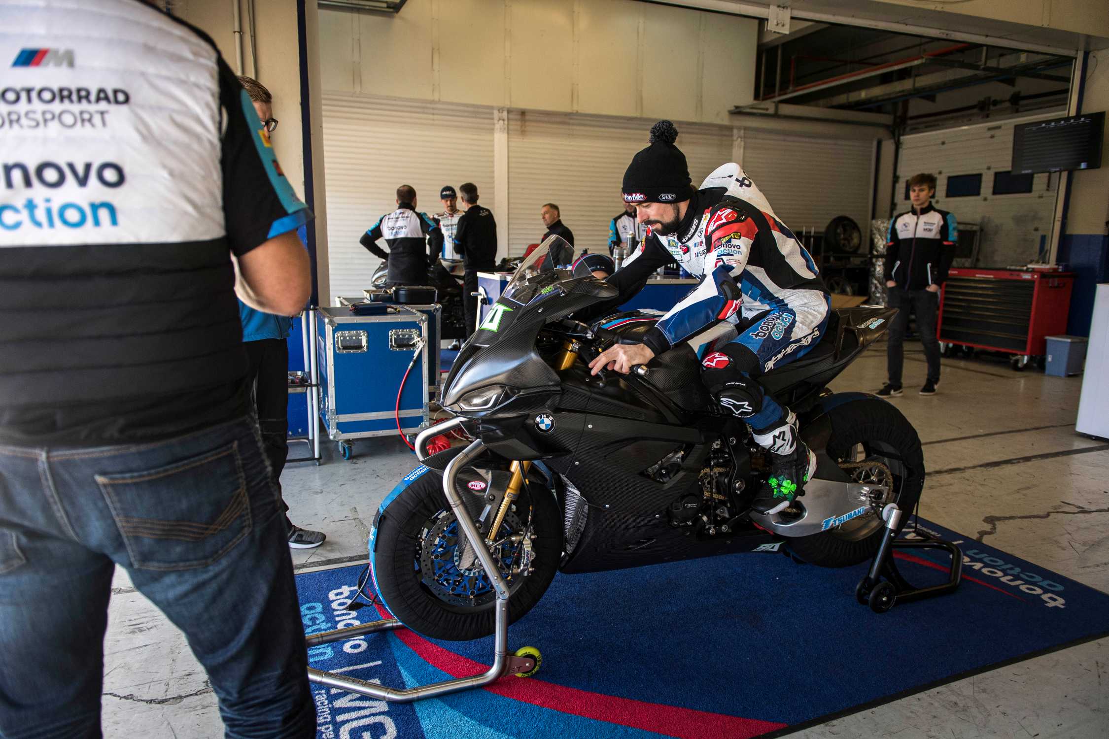 Jerez de la Frontera (SPA), 15th December 2021. Winter Test. BMW ...