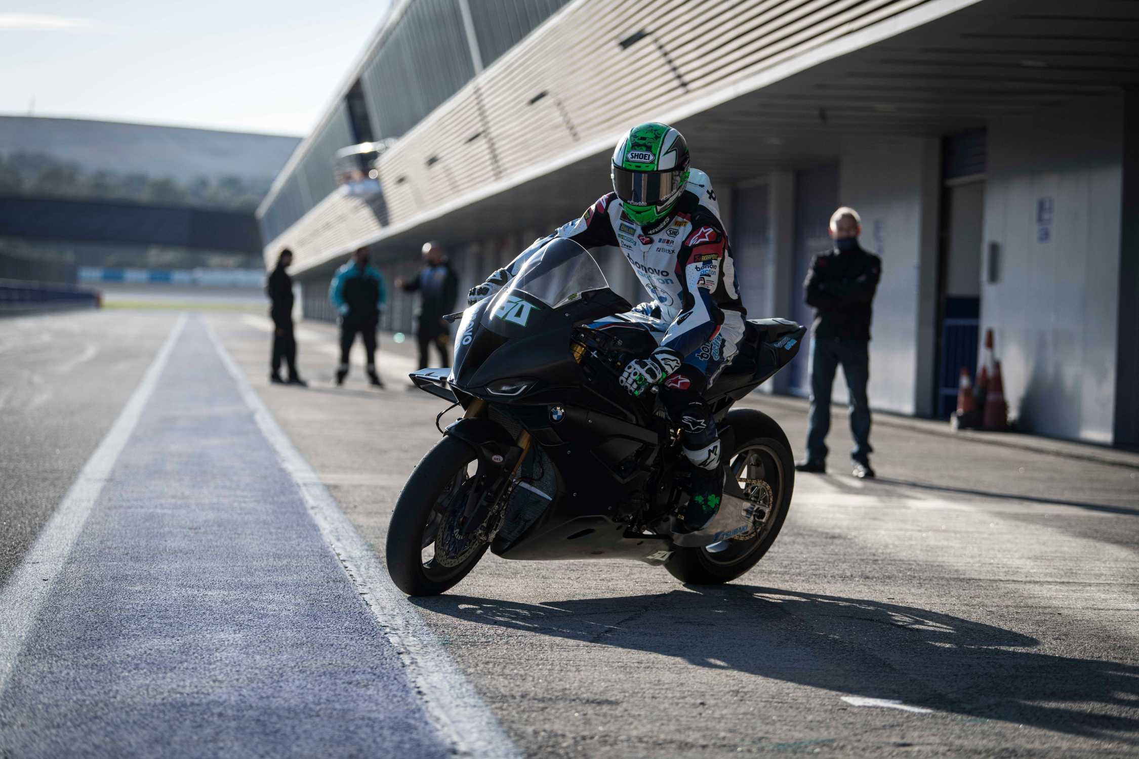 Jerez de la Frontera (SPA), 16th December 2021. Winter Test. BMW ...